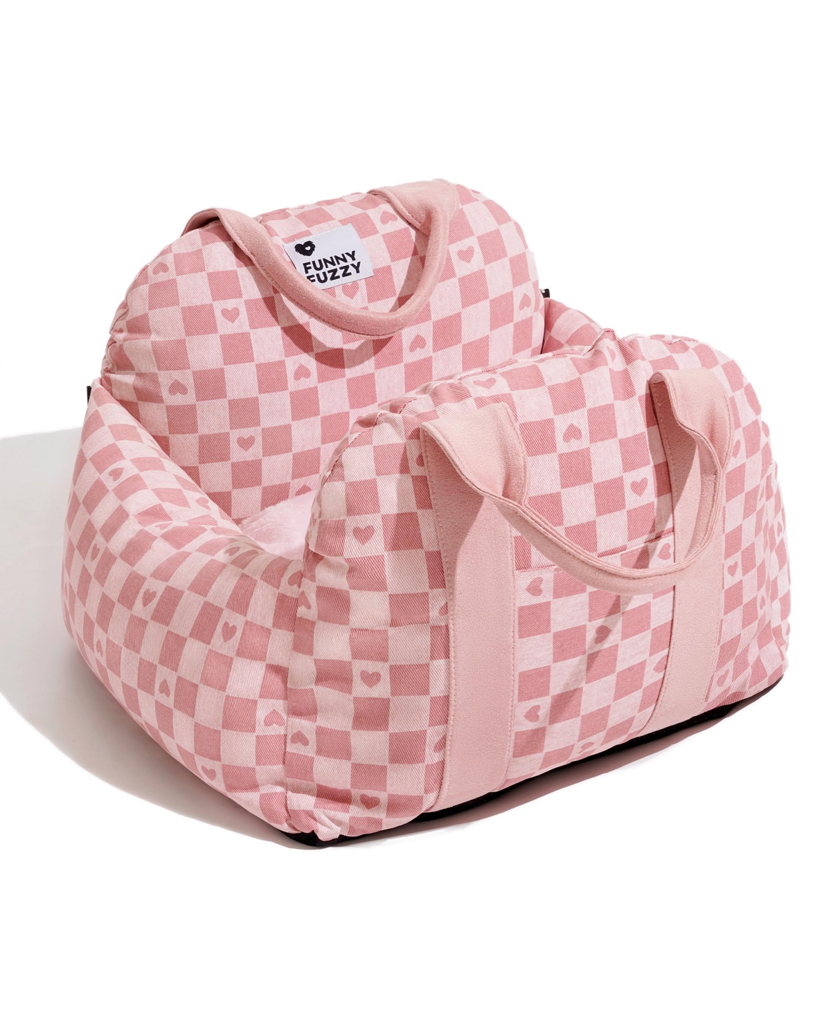 Click here for FunnyFuzzy First Class Dog Car Seat Bed - Pink hea... prices