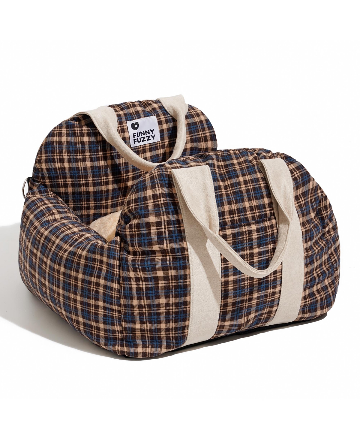 Click here for FunnyFuzzy First Class Dog Car Seat Bed - Vintage... prices