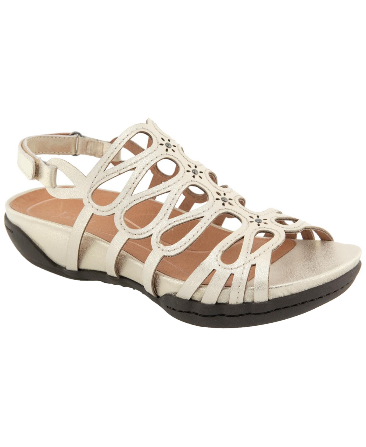 Click here for Jambu Womens Miriam Round Toe Sandals - Brushed Go... prices