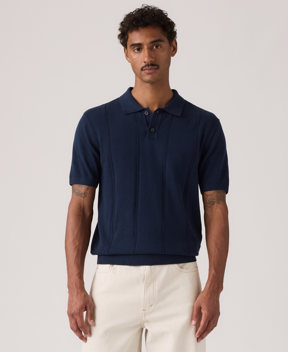 Click here for Levis Mens Austin Polo Sweater - Navy prices