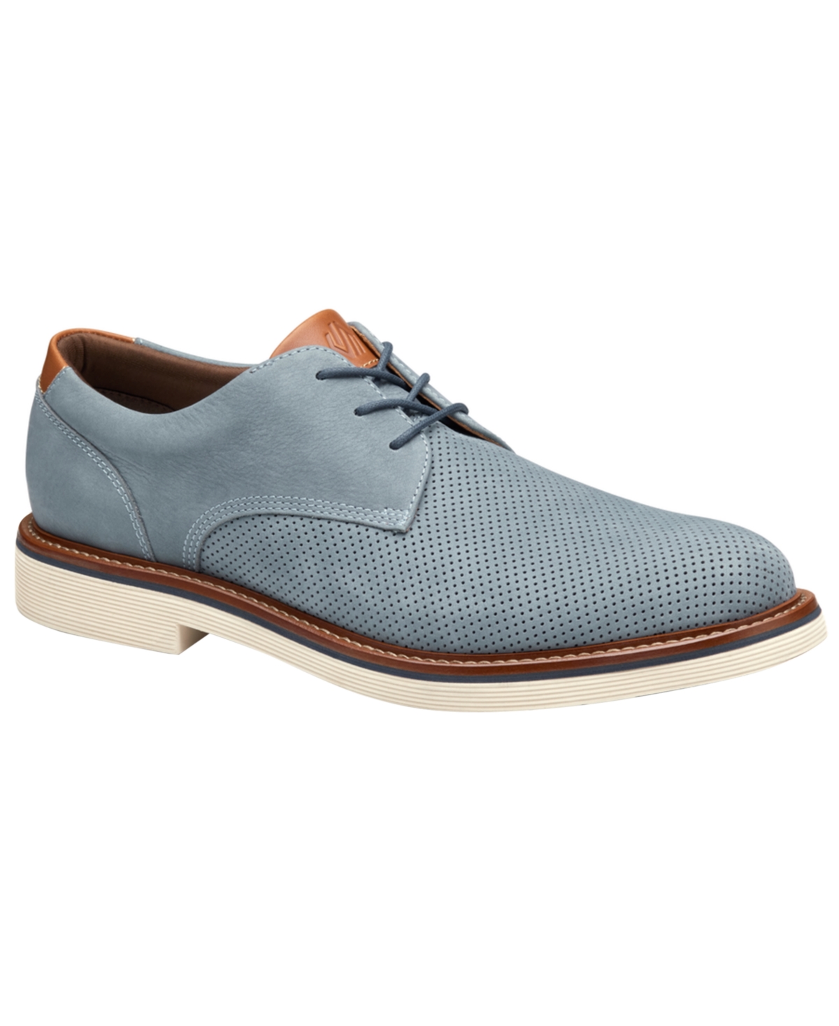 Click here for Johnston & Murphy Mens Lace-Up Shoes - Denim Blue prices