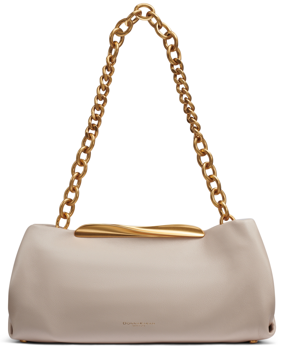 Click here for Donna Karan New York Poplin Crossbody Bag with Cha... prices