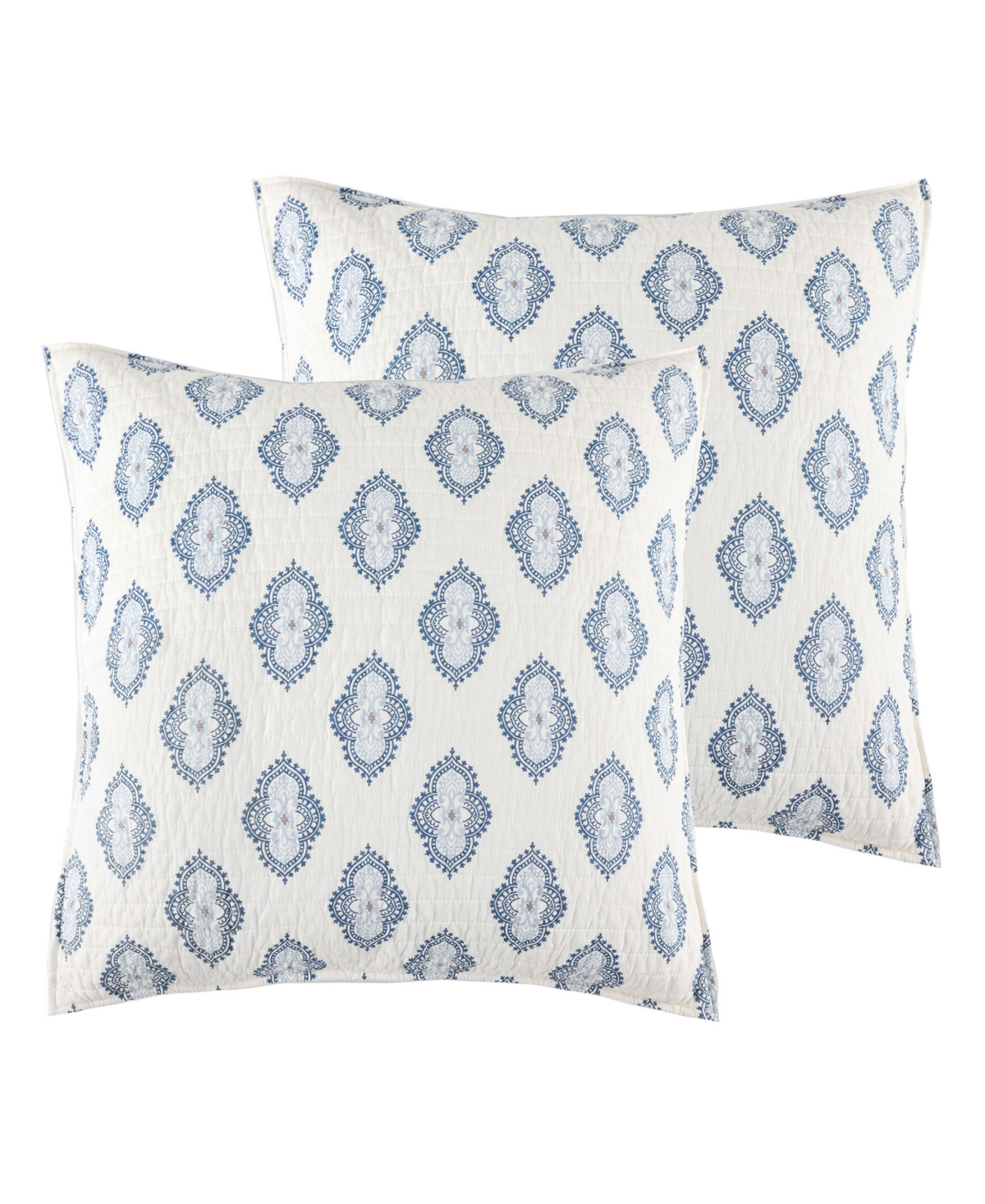 Click here for Levtex Kasey 2-Pc. Sham Set  European - Blue prices