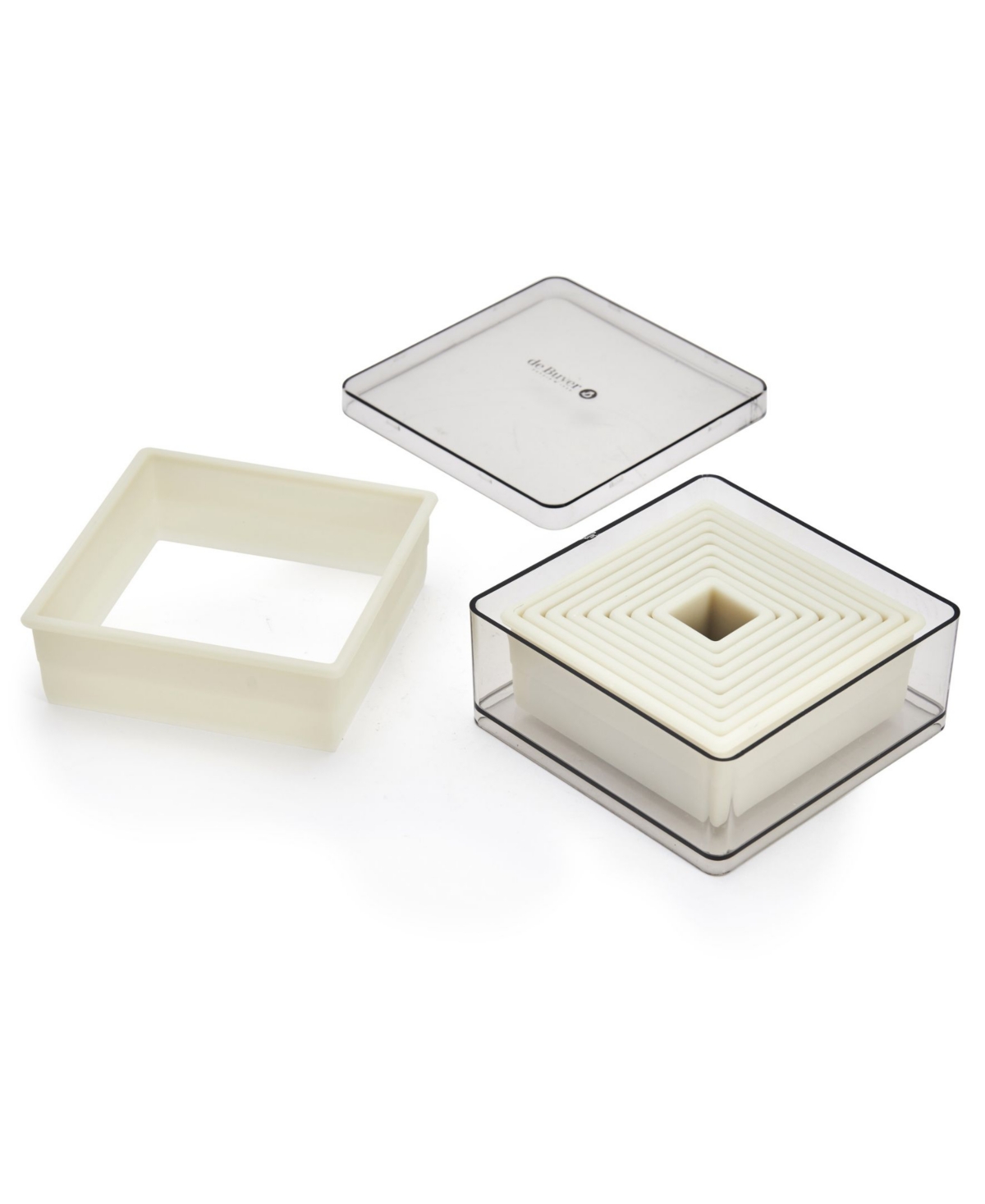 Click here for De Buyer 9-Piece Square Cutter Set - Silver prices