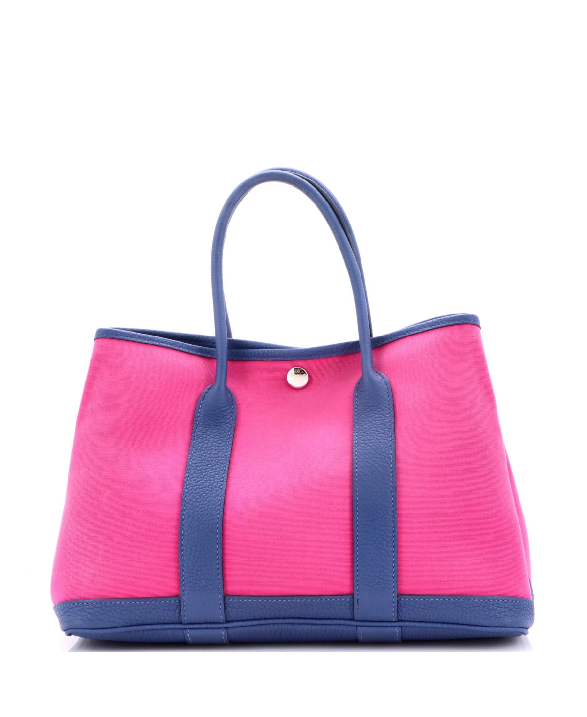 Click here for Pre-Owned HERMES 30 Garden Party Tote Toile and Le... prices