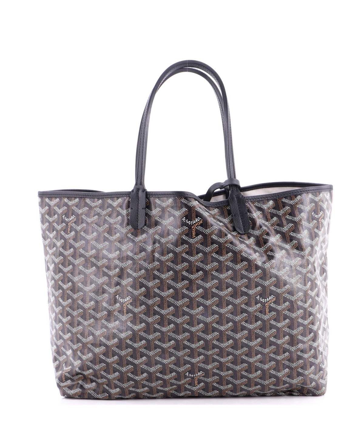 Click here for Pre-Owned Goyard Pm Saint Louis Tote Coated Canvas... prices