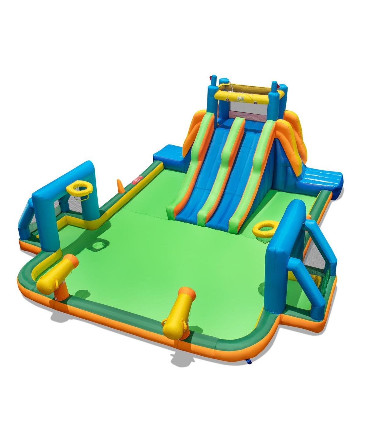 Click here for Mecale Kids Inflatable Water Slide with 2 Long Sli... prices
