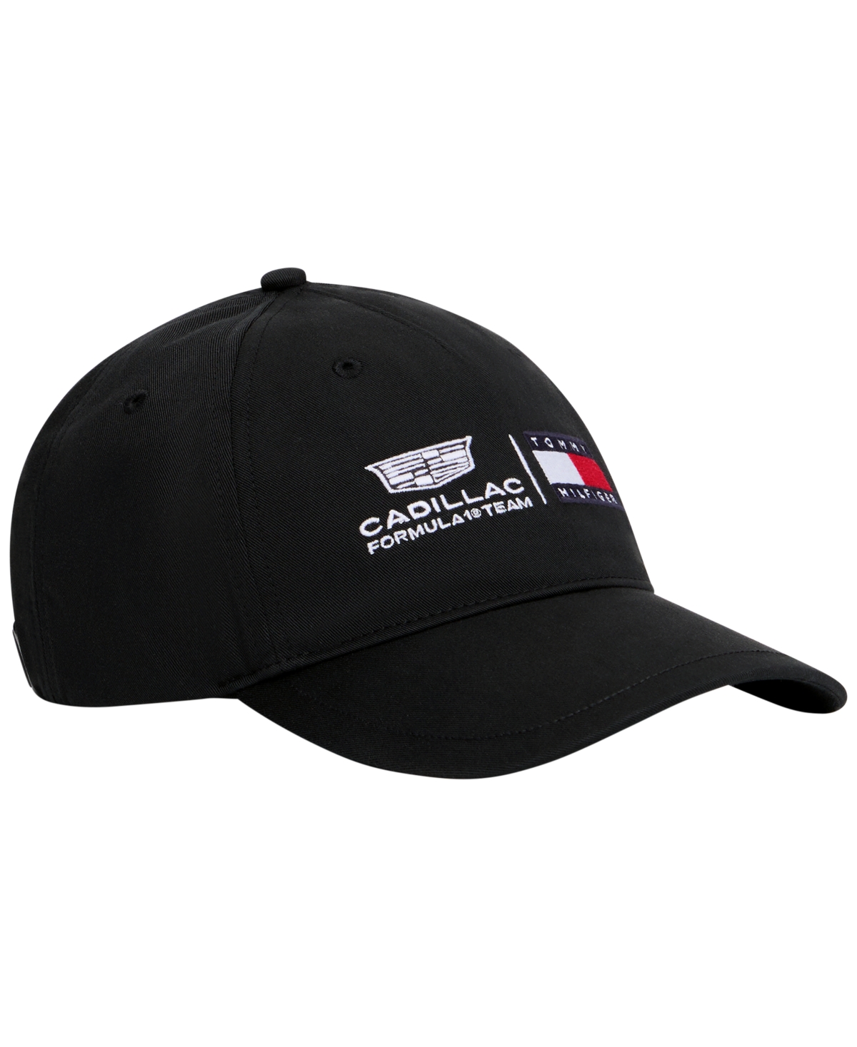 Click here for Tommy Hilfiger Mens Dual-Logo Baseball Cap - Black prices