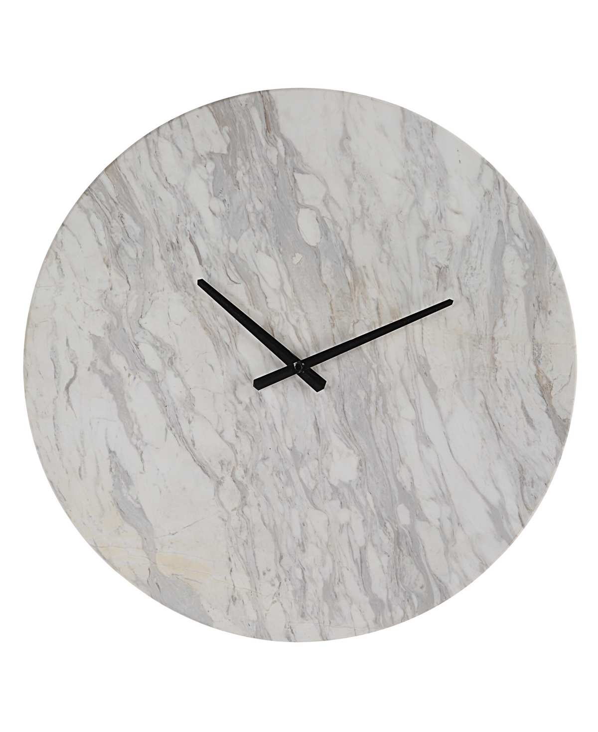 Click here for Ren Wil Dayton 22 Wall Clock - Honed White prices