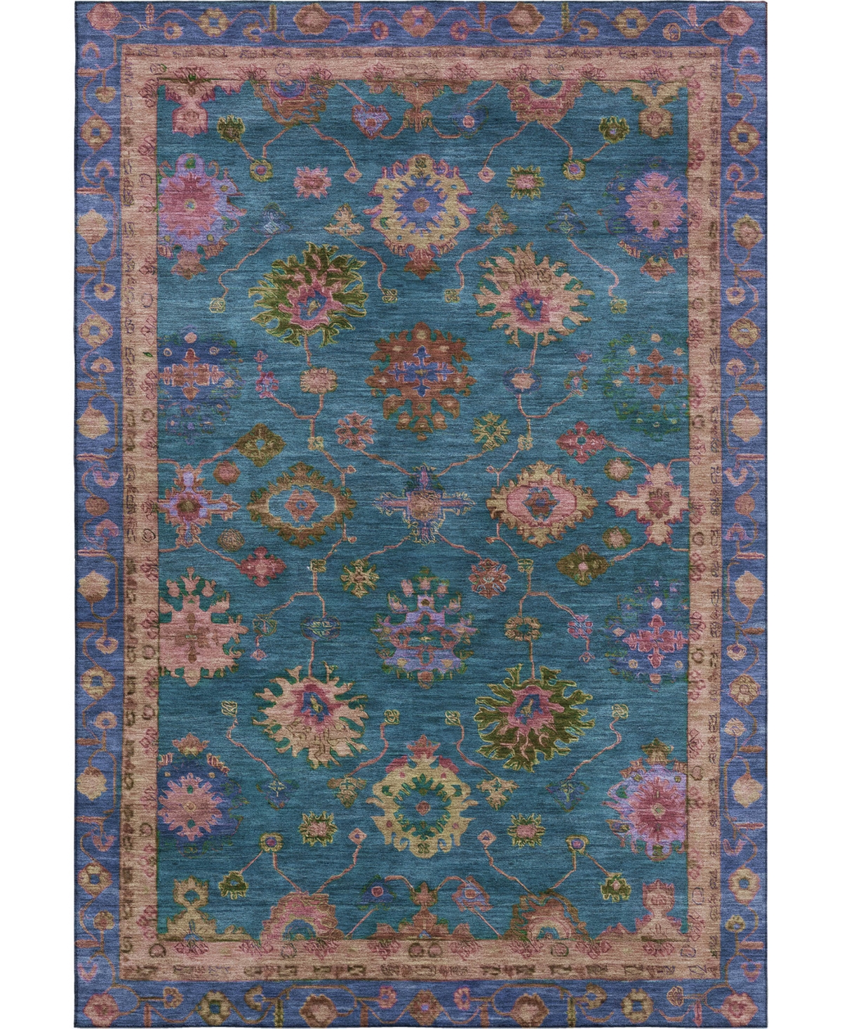 Click here for Addison Mayfield AMF2046 10x14 Area Rug - Teal prices
