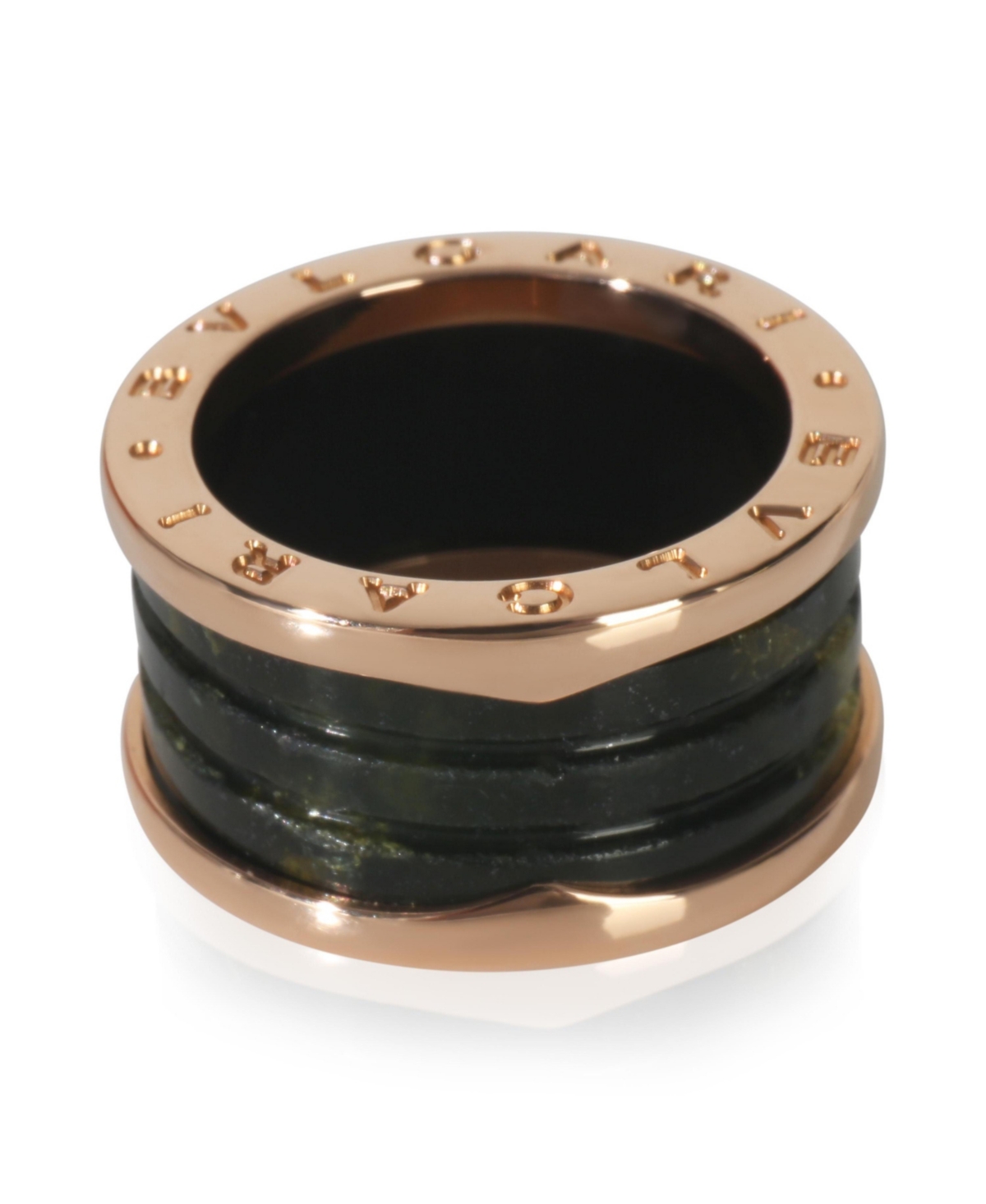 Click here for Bvlgari Rose Gold B.zero1 Marble Ring - Gold prices