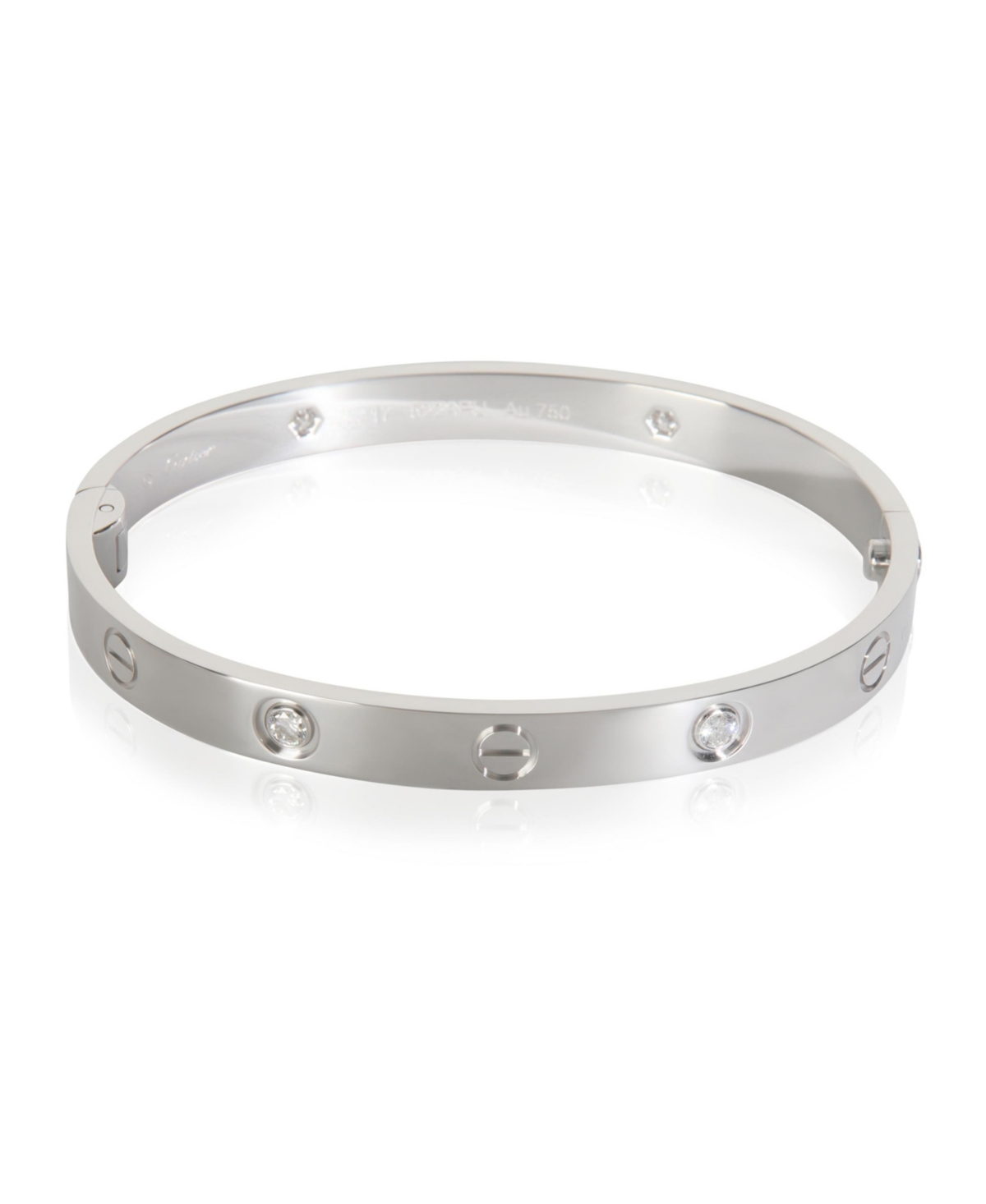 Click here for Pre-Owned Cartier Diamond Love Bracelet - Gold prices