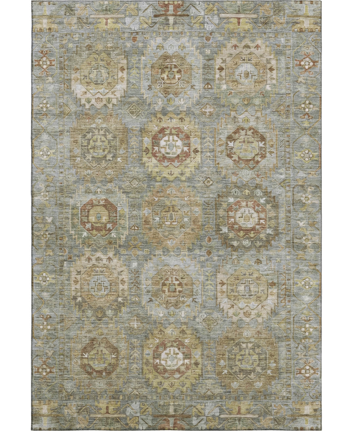 Click here for Addison Mayfield AMF2024 5x76 Area Rug - Green prices