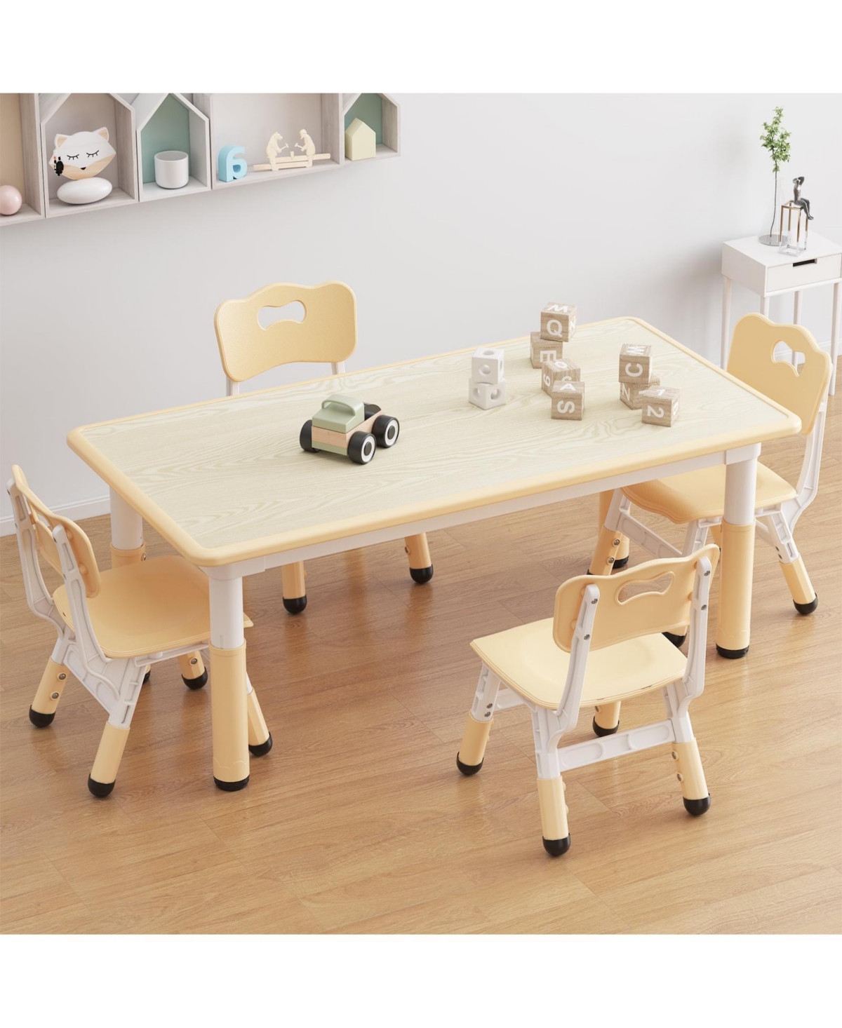 Click here for gaomon Kids Table and Chair Set  Height Adjustable... prices