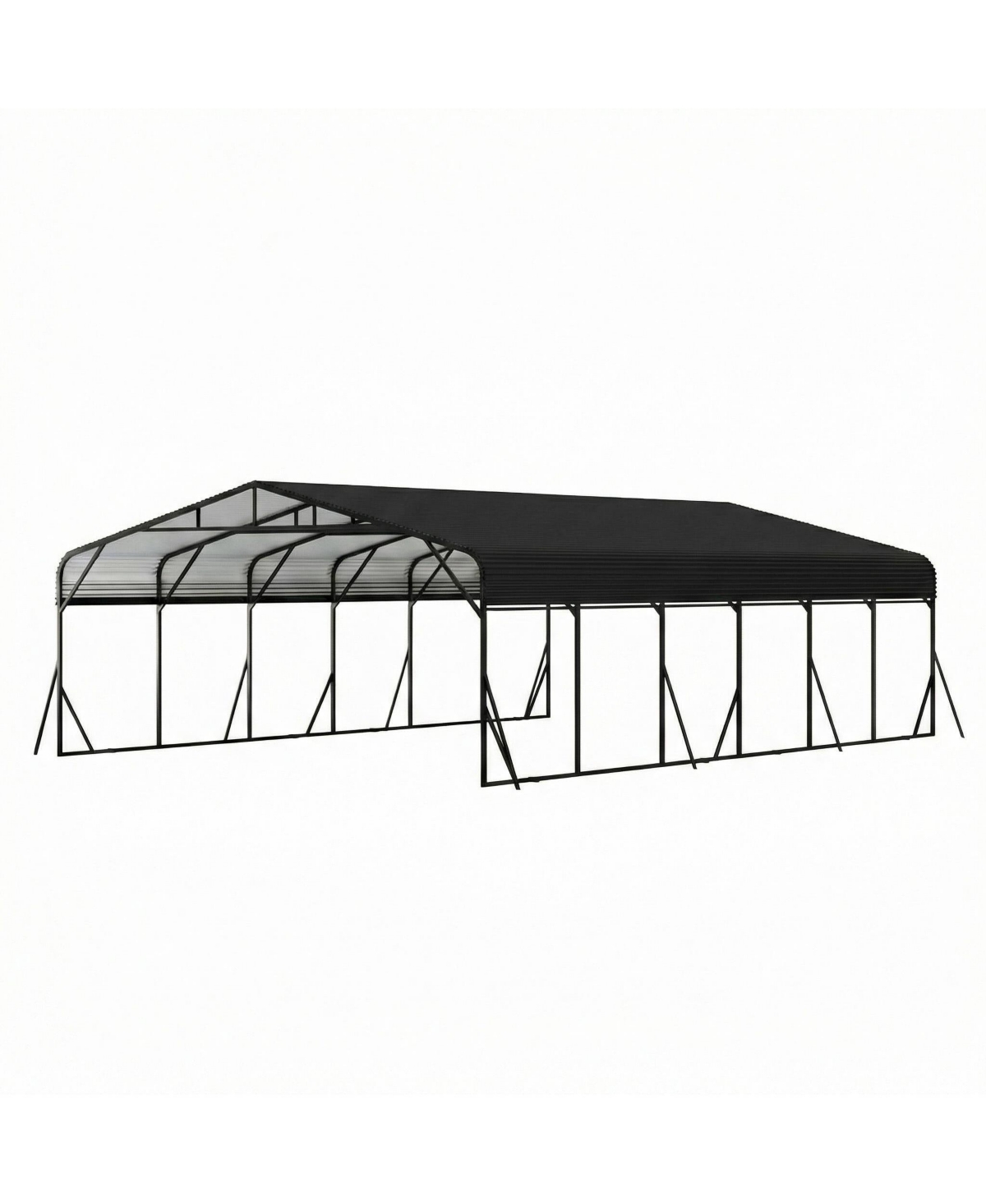 Click here for Mondawe 20x30 ft. Galvanized Steel Carport Shelter... prices