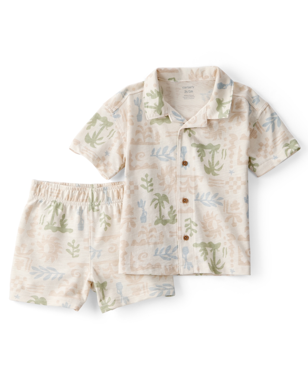 Click here for Carters Boys Toddler 2T-5T Palm Tree Tropical Top... prices