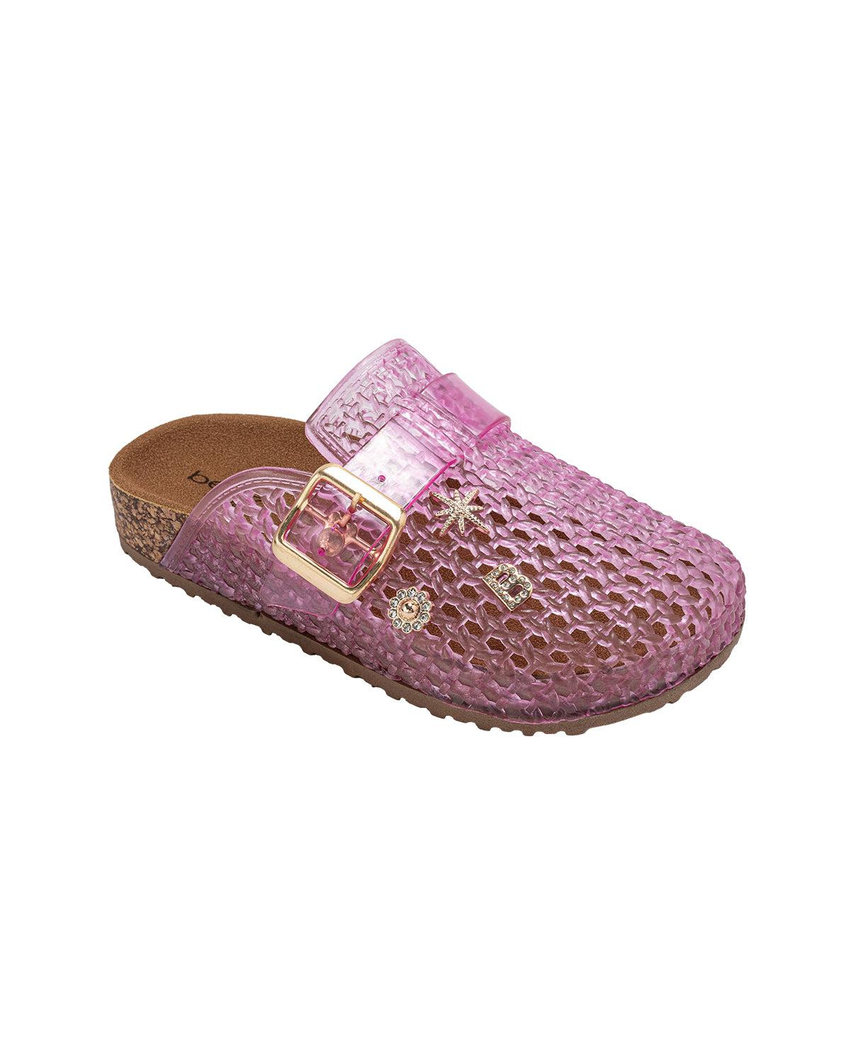 Click here for Bebe Girls Footbed Jelly Clogs - Easy Slip-On Desi... prices