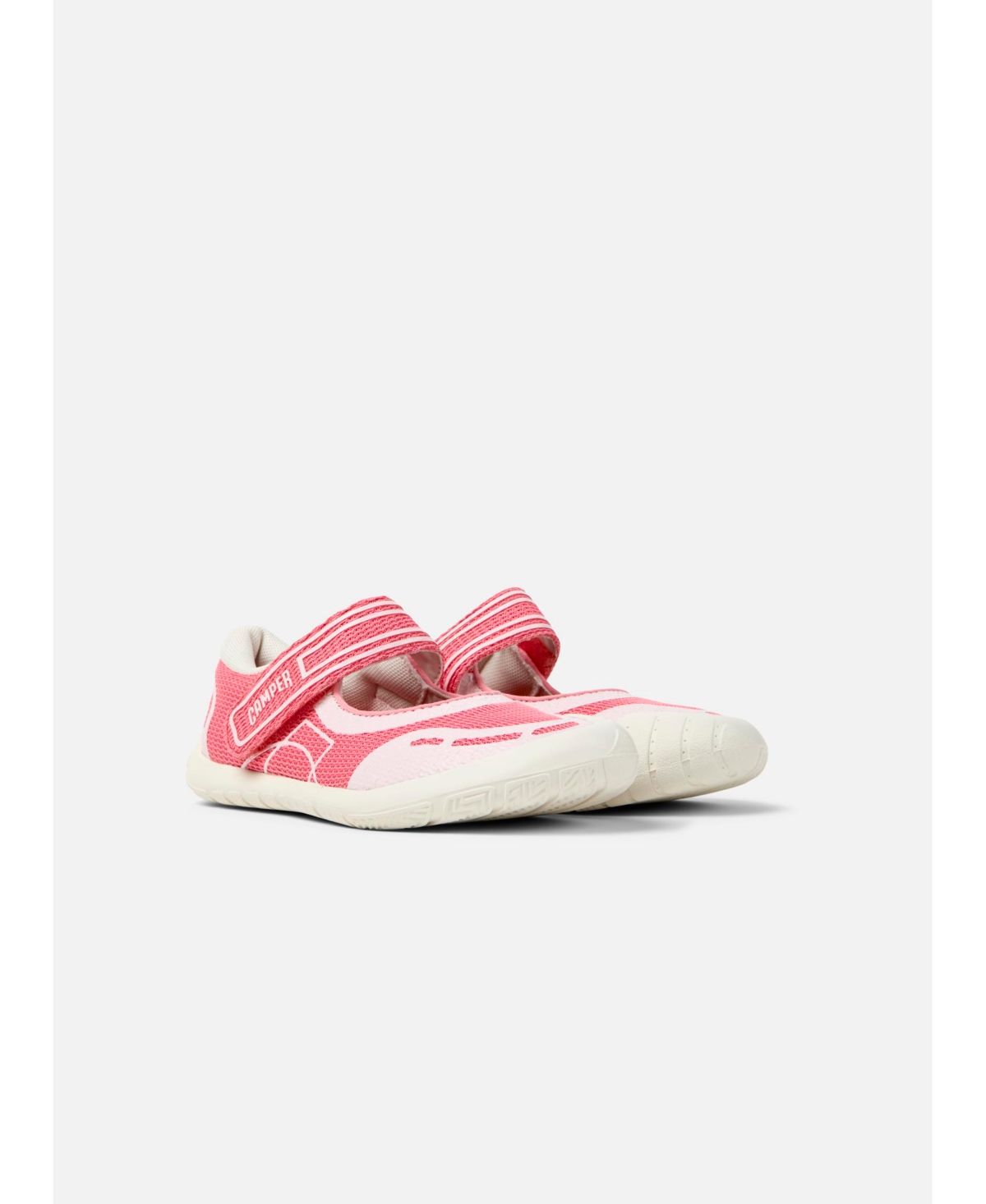 Click here for Camper Girls Peu Path Textile Mary Janes - Pink prices