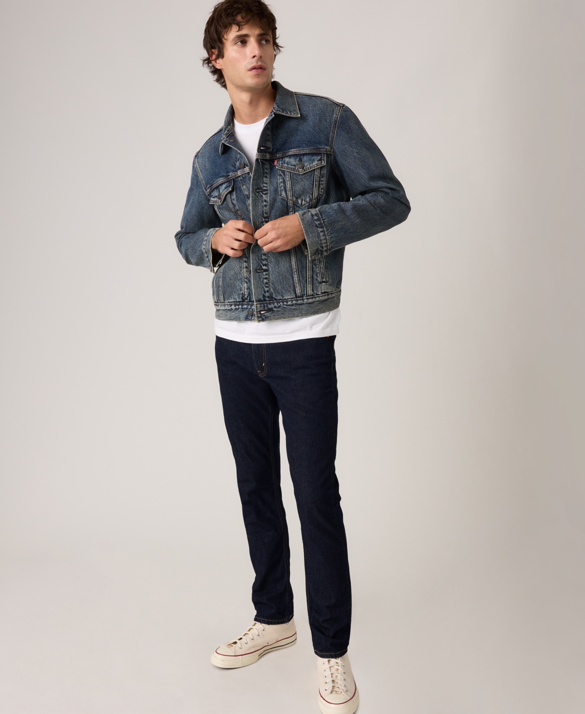 Click here for Levis Mens 511 Cool Slim-Fit Zip Fly Jeans - Seasi... prices