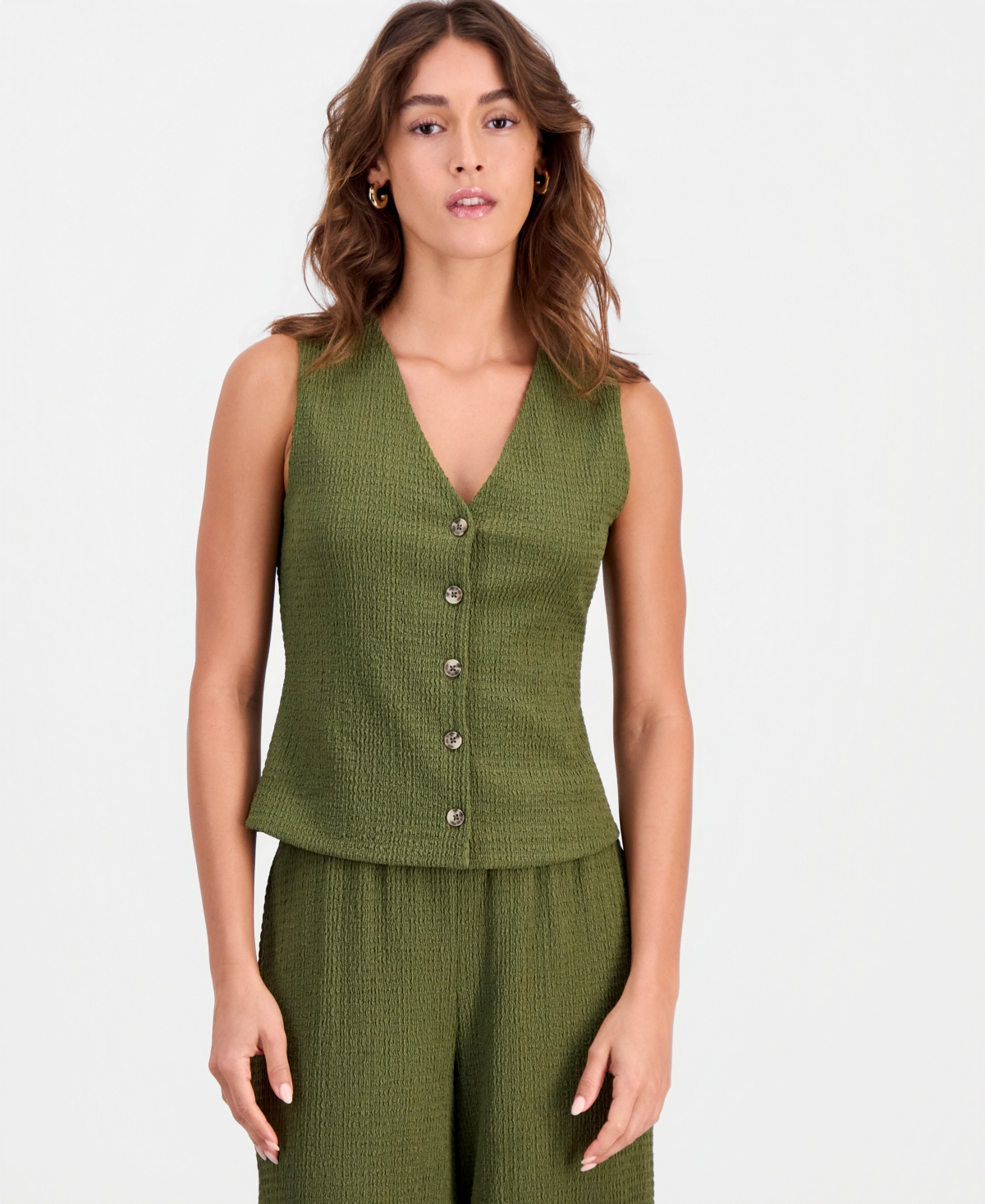 Click here for Bar Iii Womens Textured Knit Vest  Macys Exclusive... prices