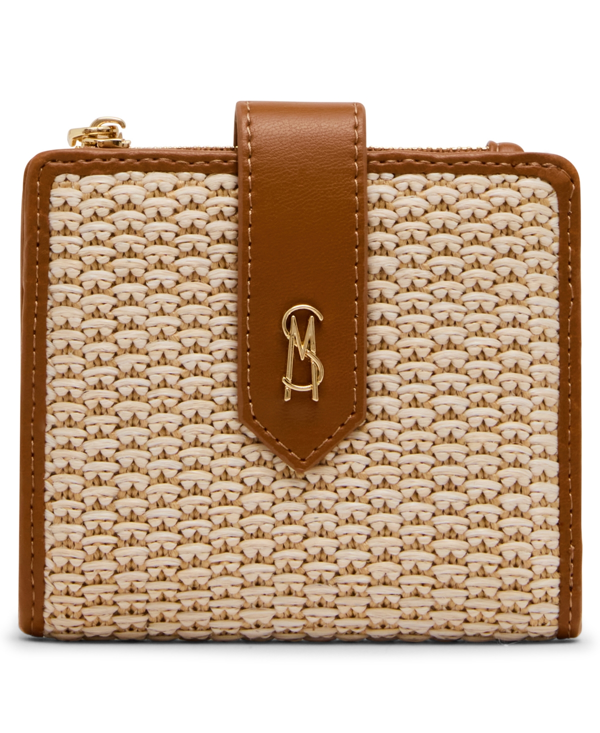 Click here for Steve Madden Bjem-s Raffia Bifold Mini Cardcase -... prices