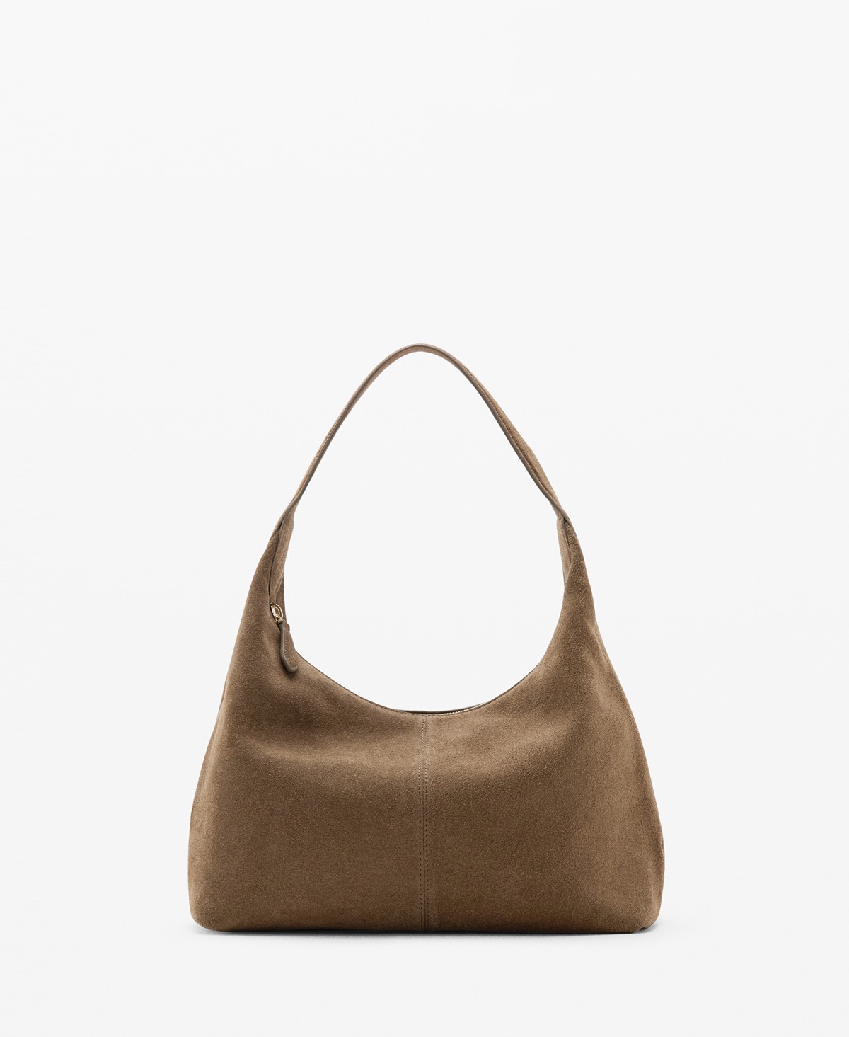 Click here for Mango Womens Stitching Detail Suede Shoulder Bag -... prices