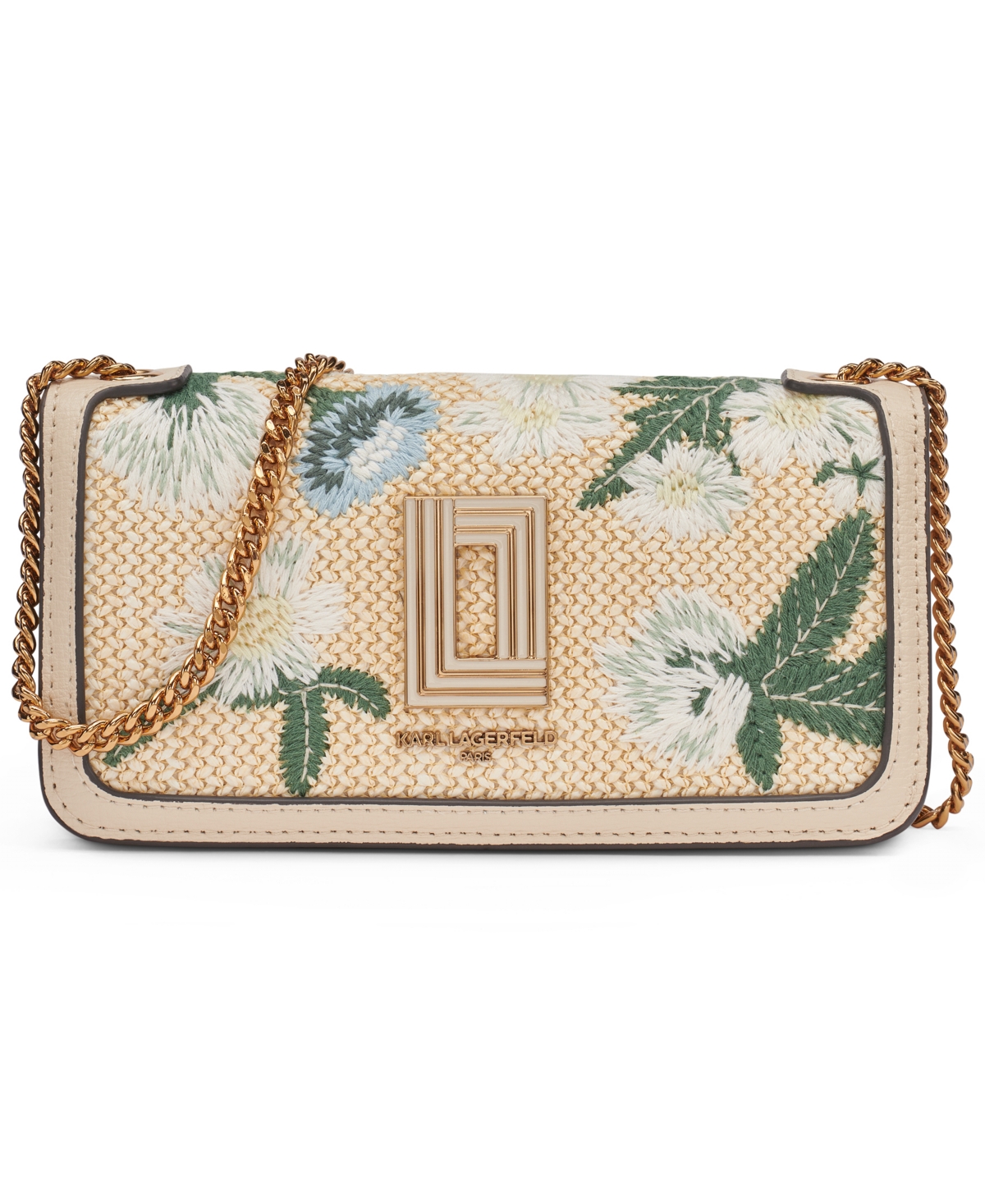 Click here for Karl Lagerfeld Paris Kosette Mini Shoulder Bag - N... prices