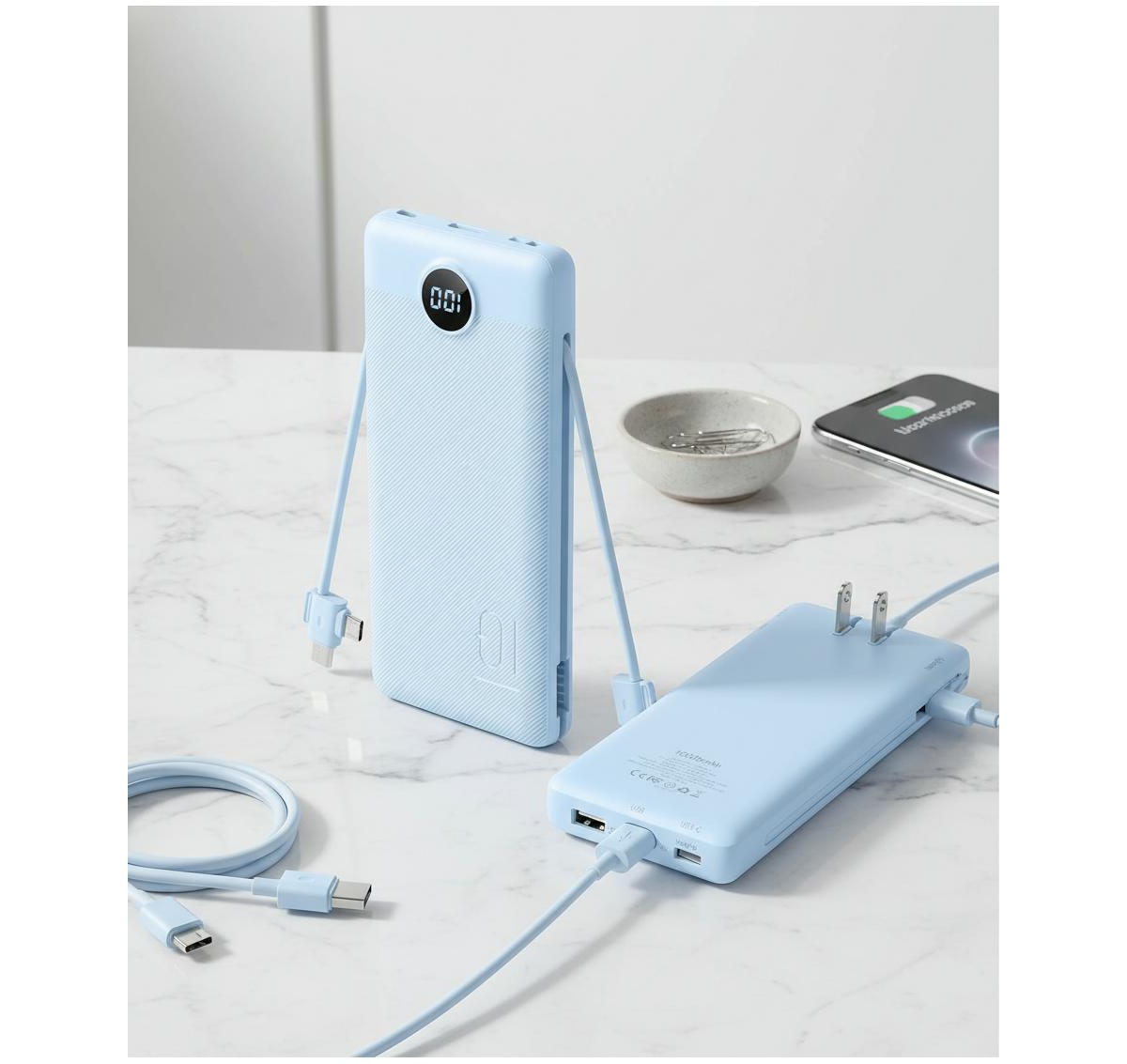 Click here for 3p Experts Travel 10Mah Powerbank With Wall Plug -... prices