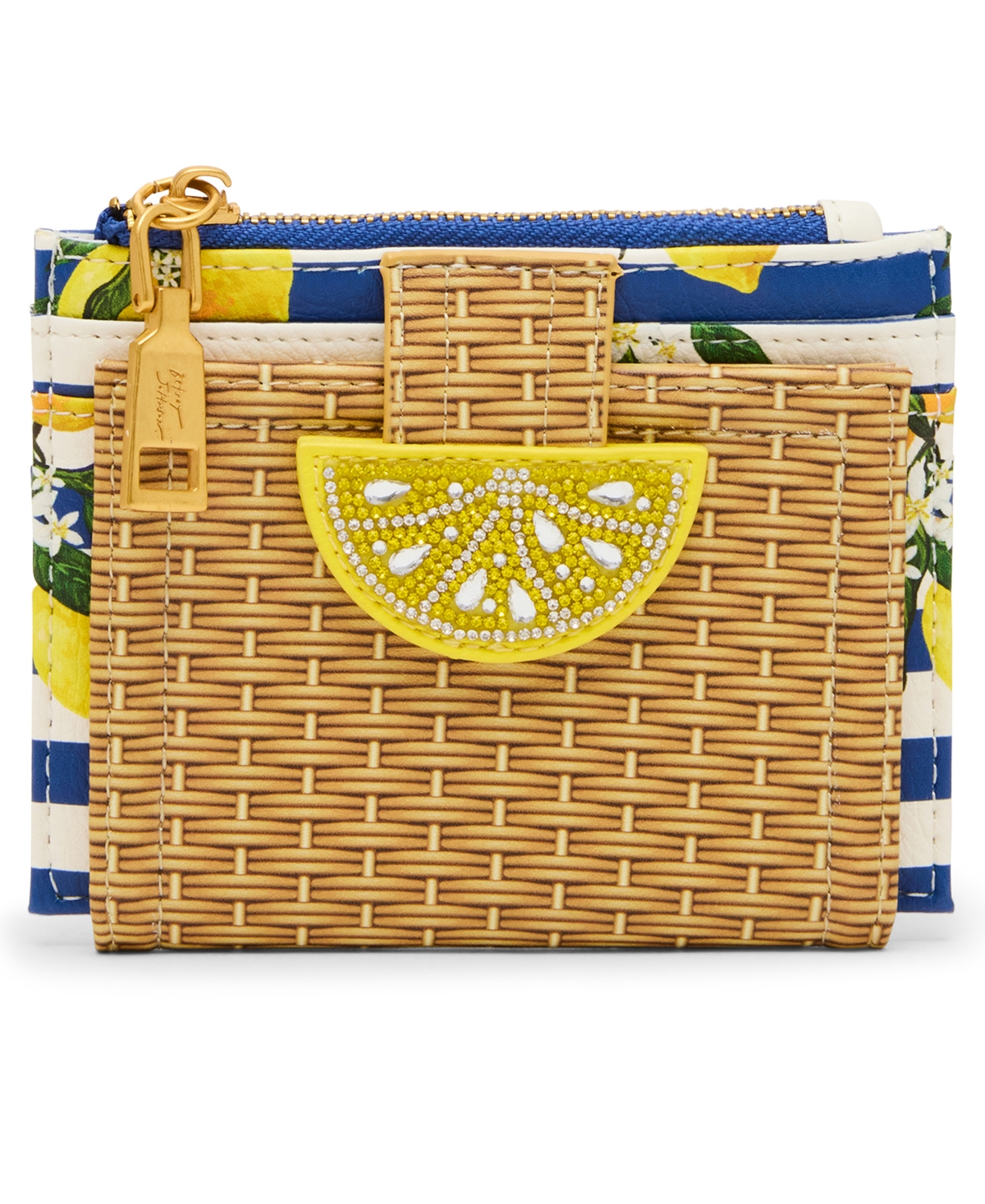 Click here for Betsey Johnson Skull Boss Trifold Wallet - Natural prices