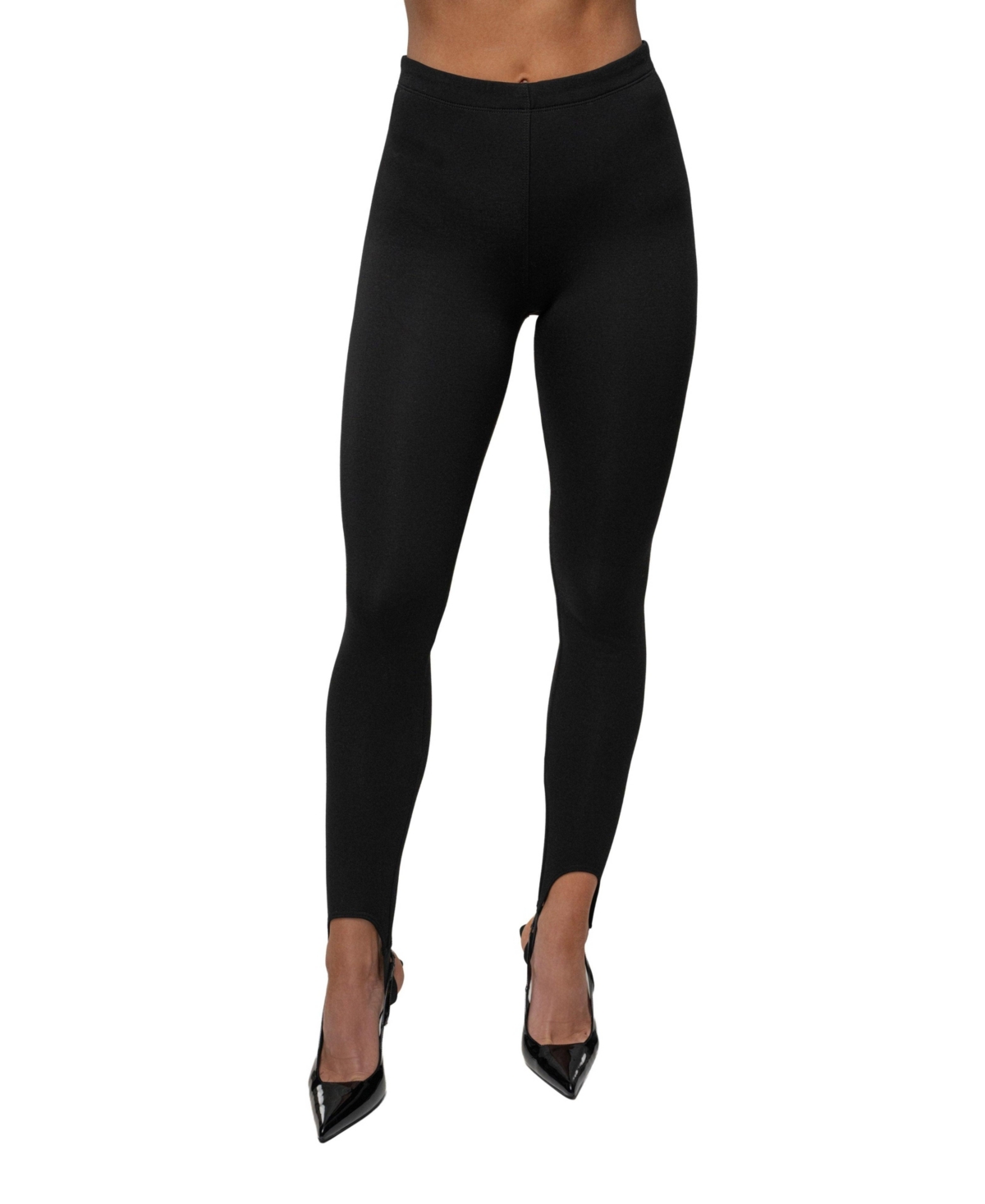 Click here for Jluxlabel Womens Sculpted Stirrup Legging - Black prices