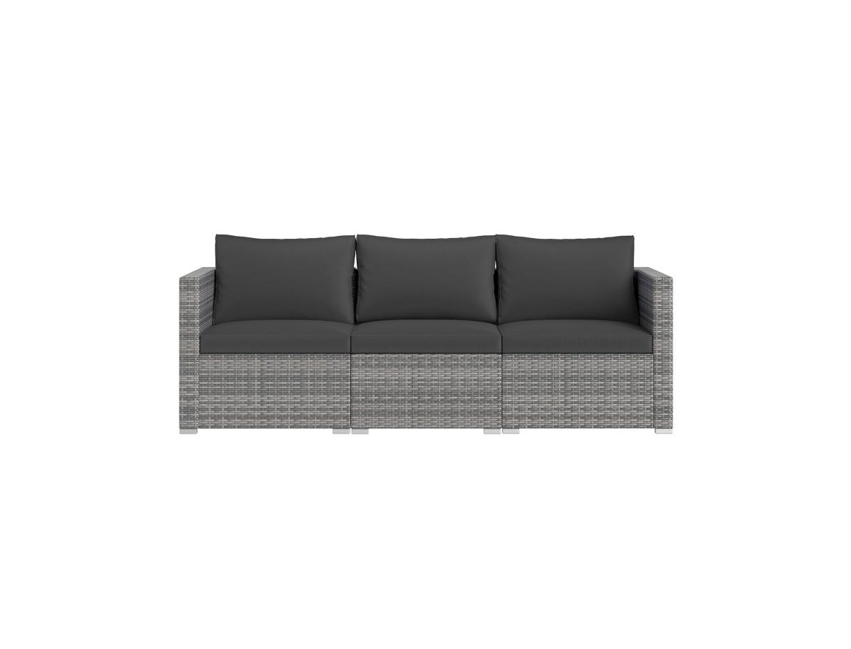 Click here for Slickblue Outdoor 3-Piece Pe Rattan Sectional Sofa... prices