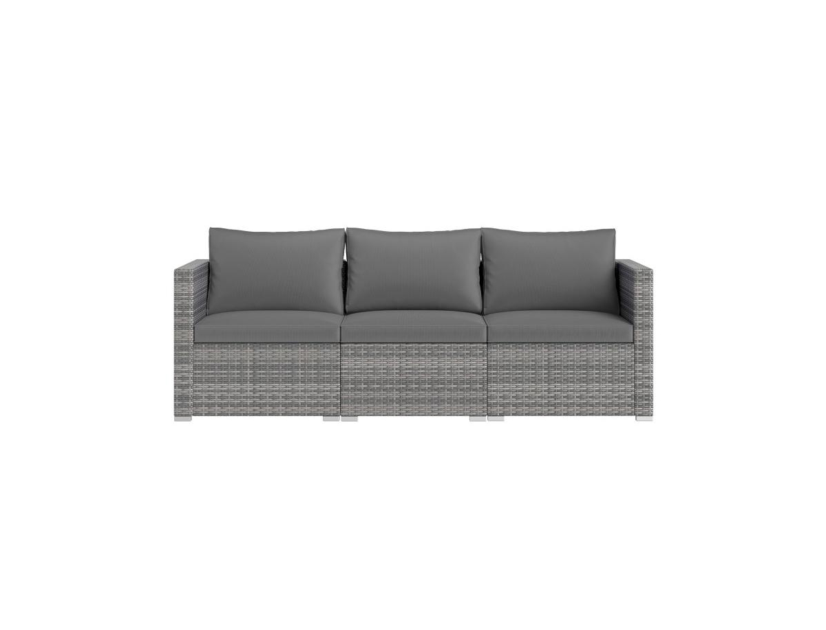 Click here for Slickblue Outdoor 3-Piece Pe Rattan Sectional Sofa... prices