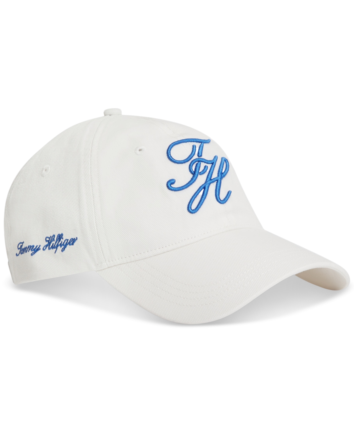Click here for Tommy Hilfiger Mens Embroidered Logo Cap - Ecru prices