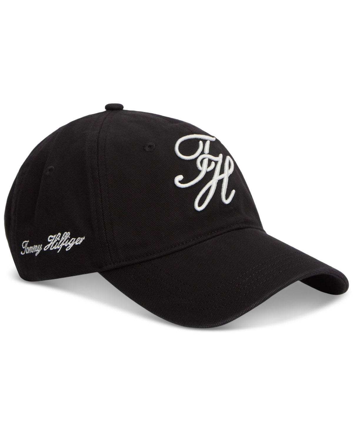 Click here for Tommy Hilfiger Mens Embroidered Logo Cap - Black prices