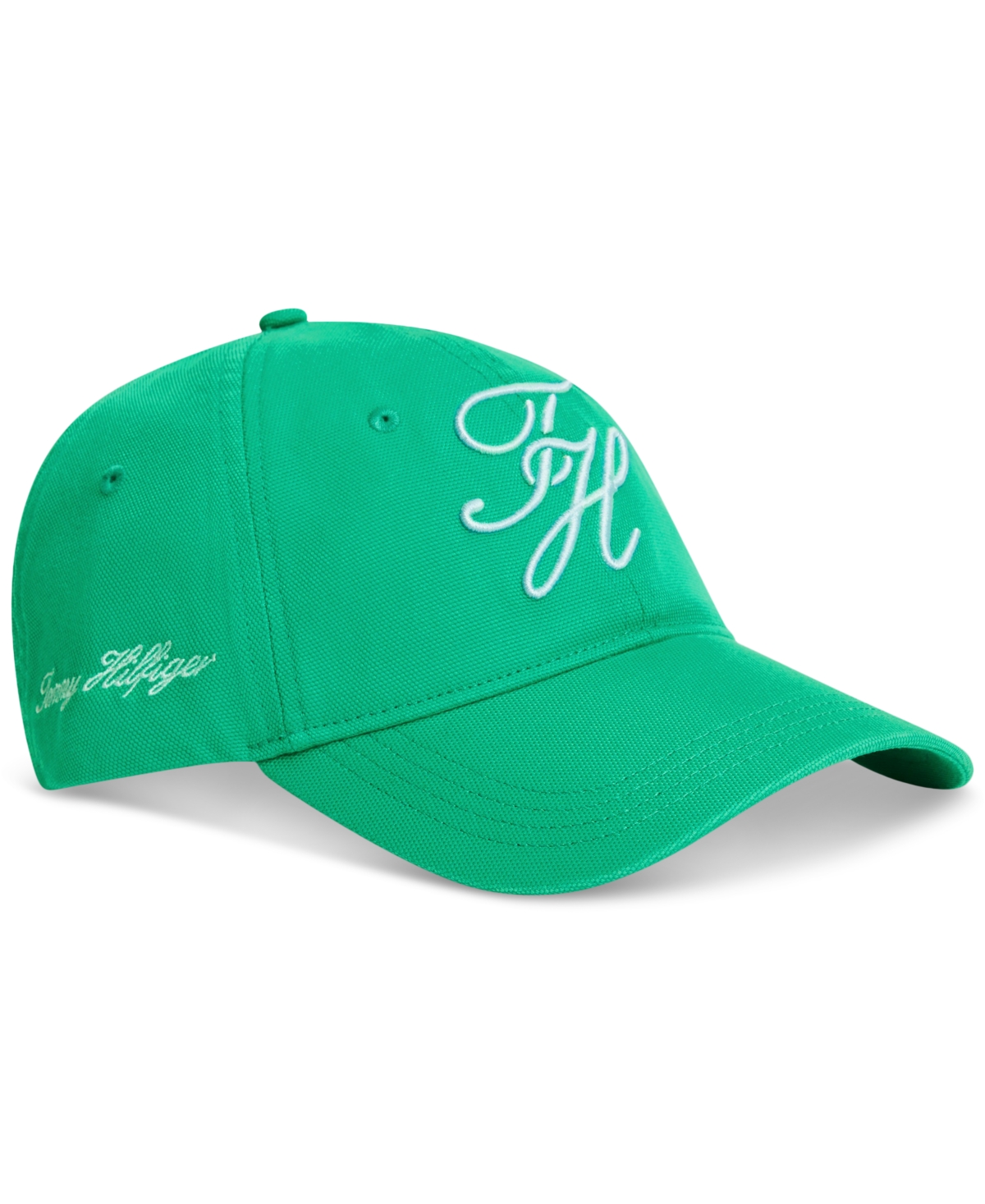 Click here for Tommy Hilfiger Mens Embroidered Logo Cap - Jade Wi... prices