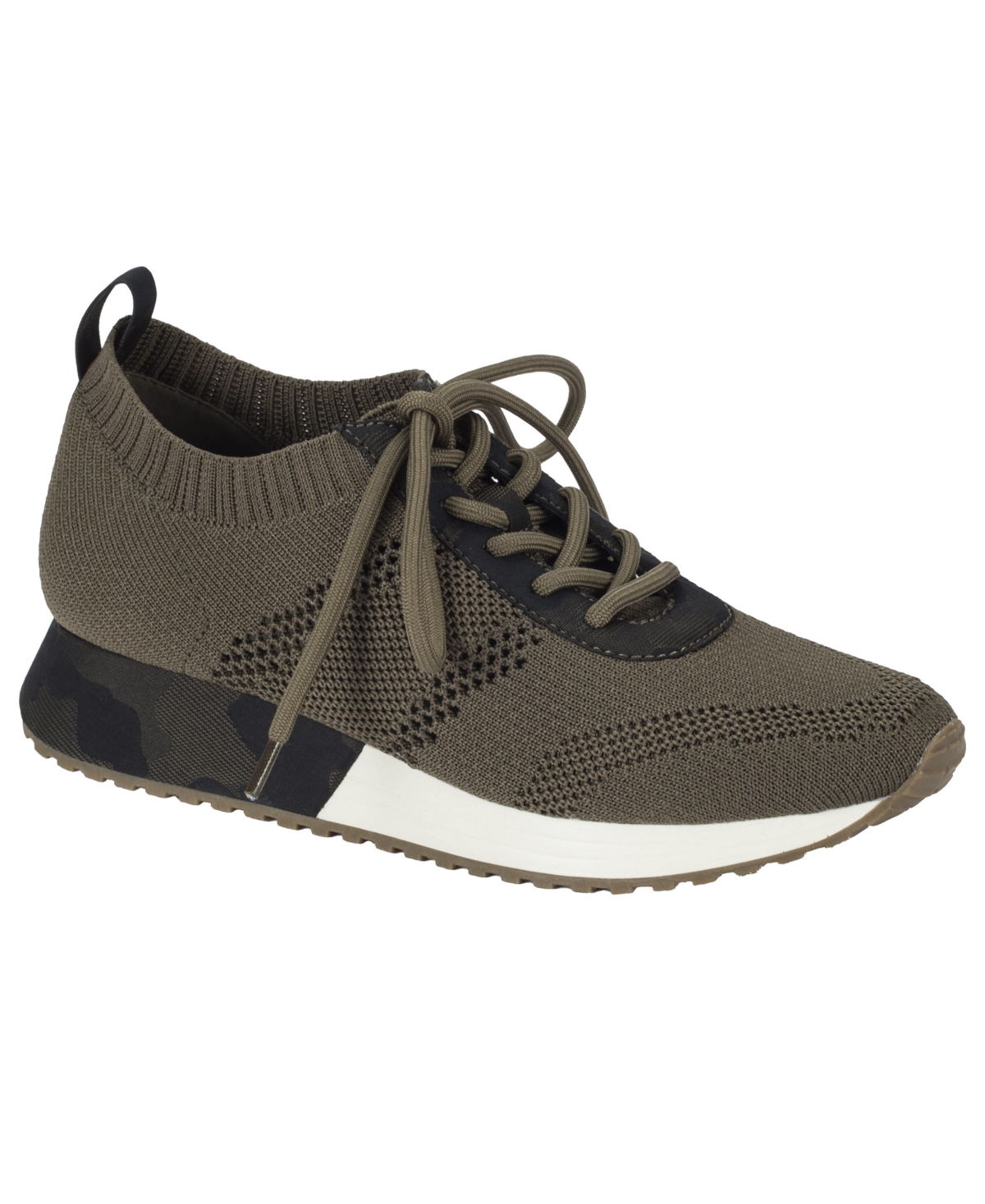 Click here for Baretraps Womens Palta Lace-Up Sneakers - Olive prices