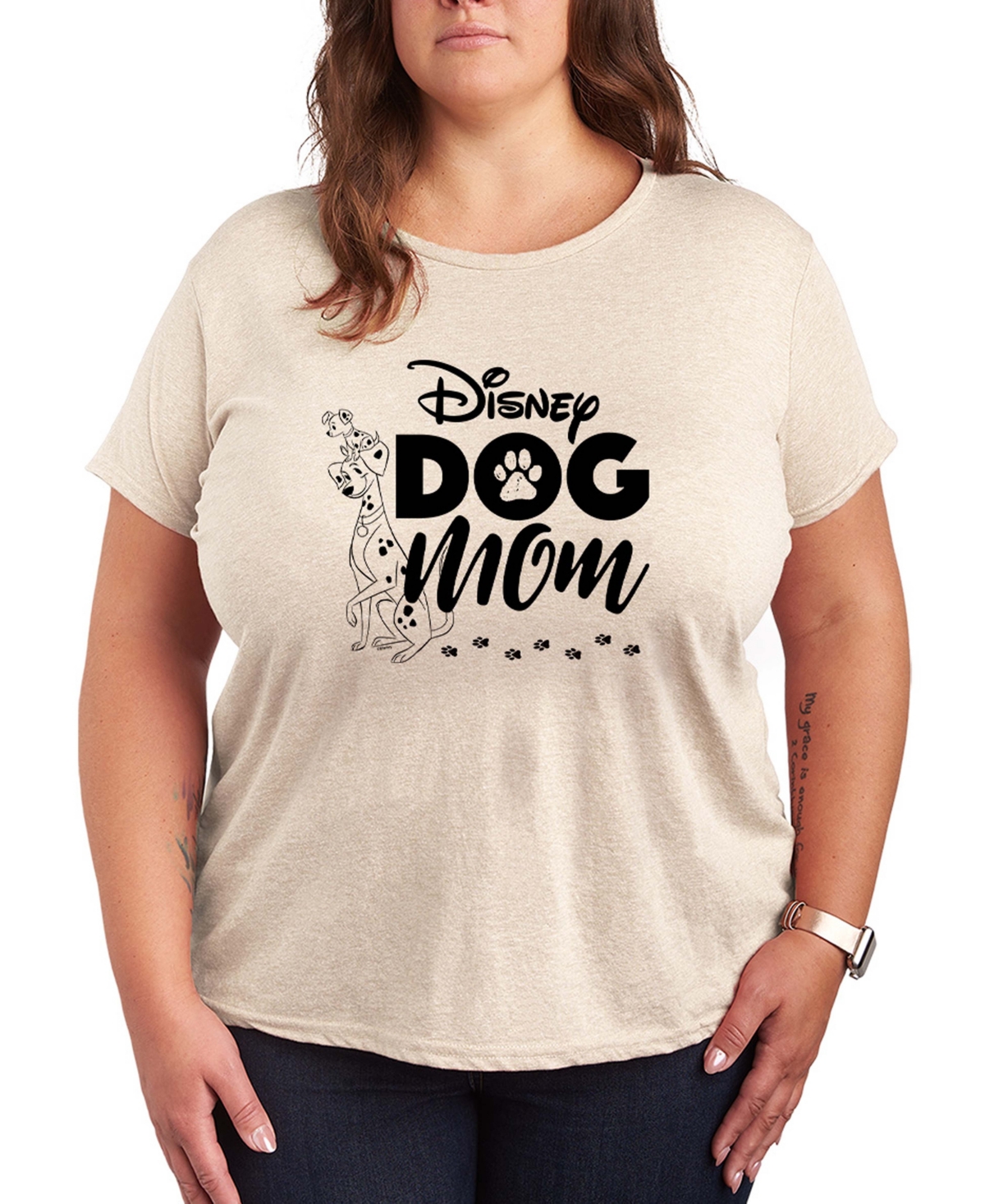 Click here for Hybrid Apparel Plus Size Disney Dog Mom Short-Slee... prices