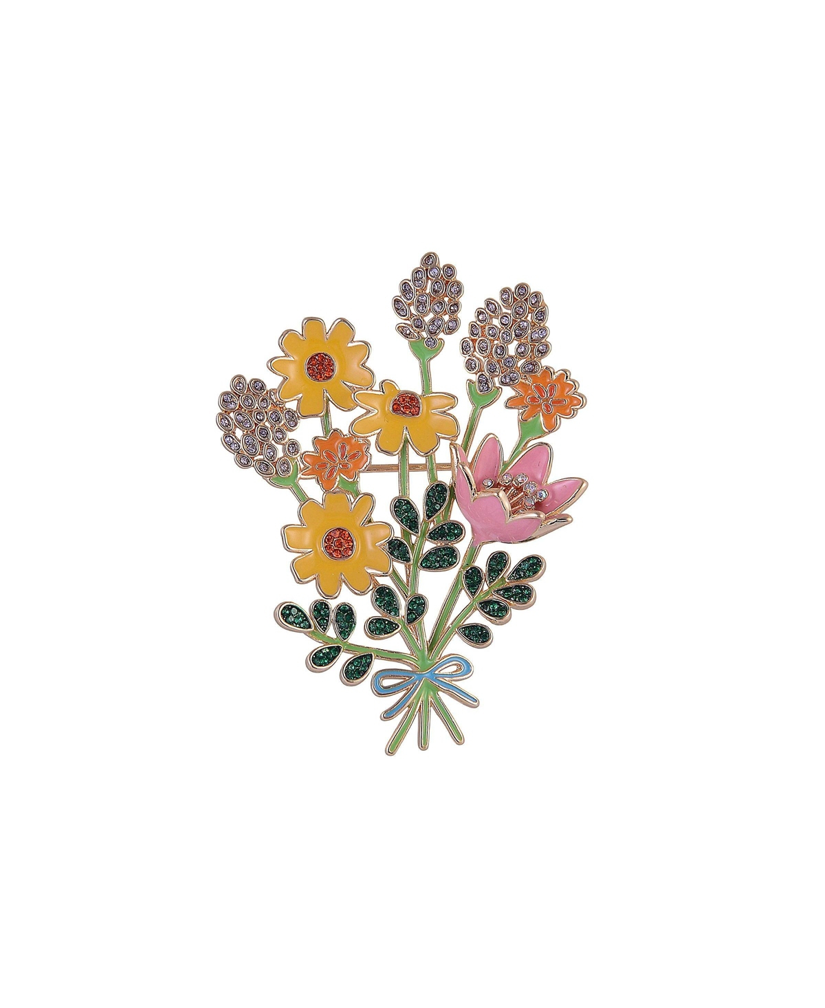 Click here for Hallmark Flower Bouquet Pin - Yellow prices