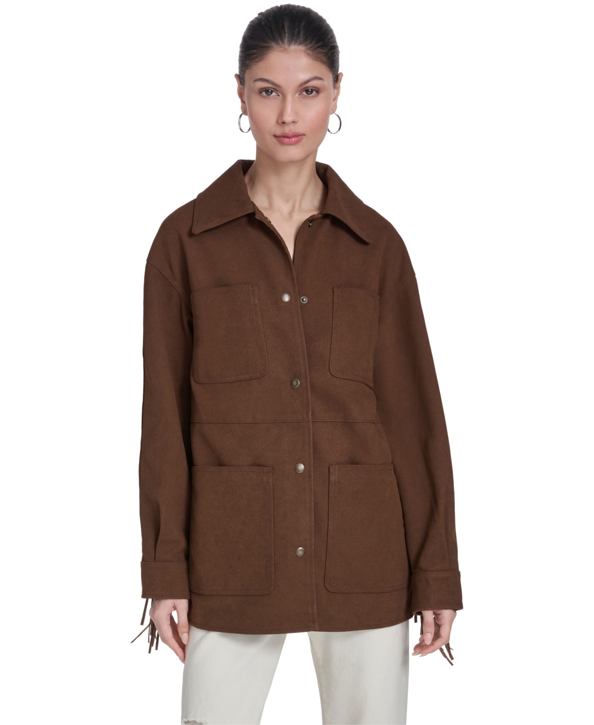 Click here for Levis Womens Laydown Collar Coat - Maple prices