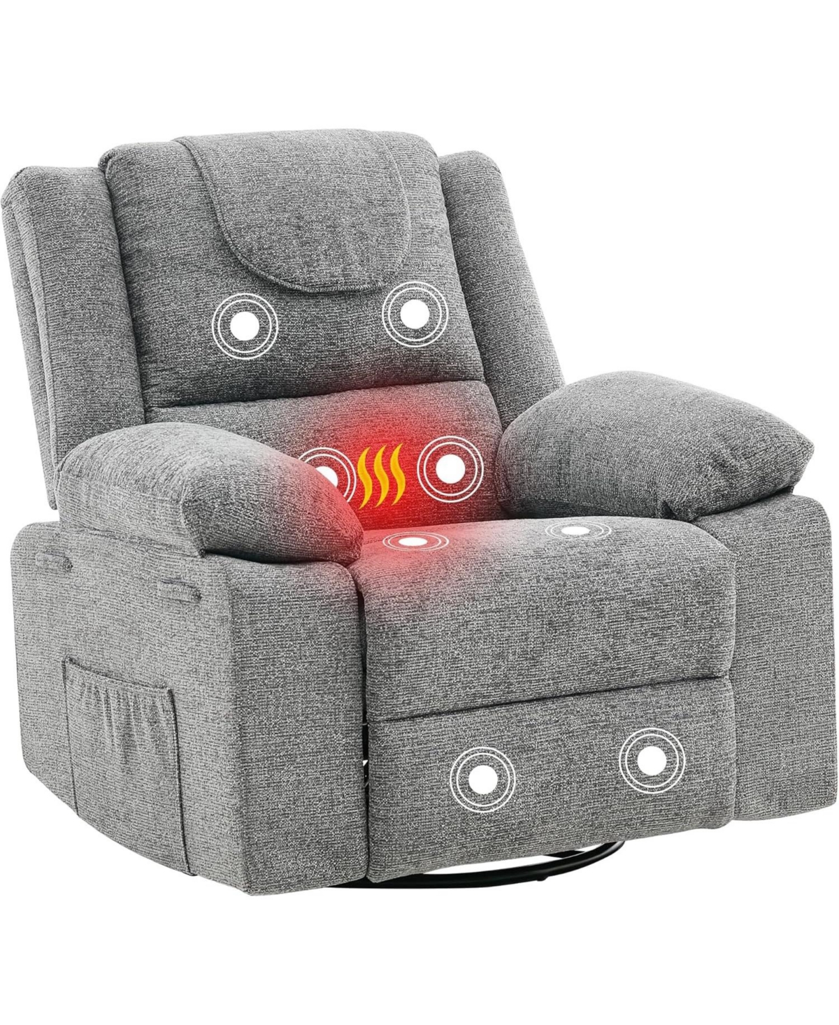 Click here for gaomon Adults Oversized Rocking Nursery Glider Rec... prices