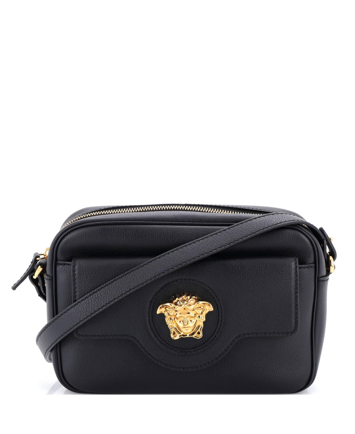Click here for Pre-Owned Versace Small La Medusa Flap Pocket Came... prices