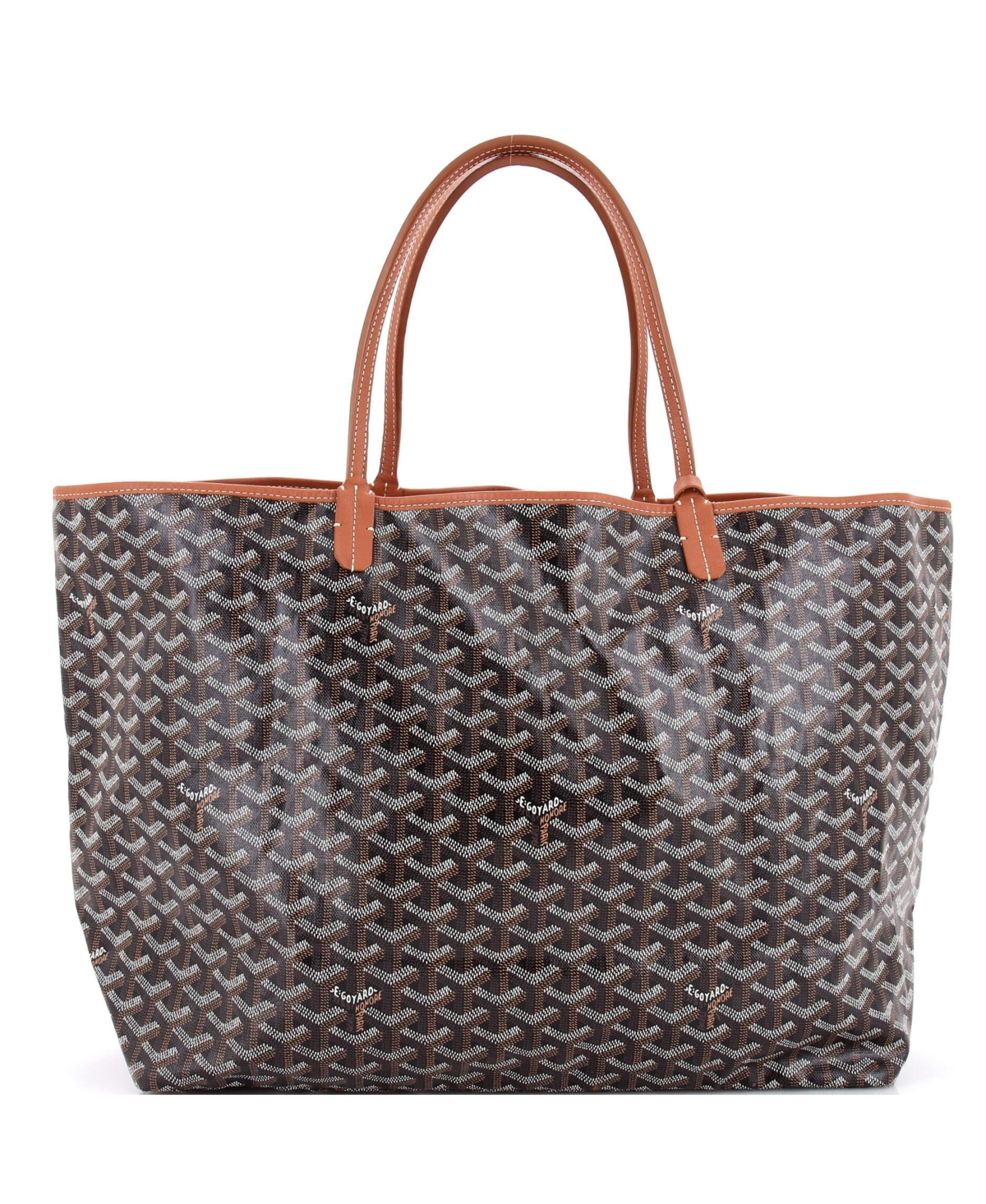 Click here for Pre-Owned Goyard Gm Saint Louis Tote Coated Canvas... prices