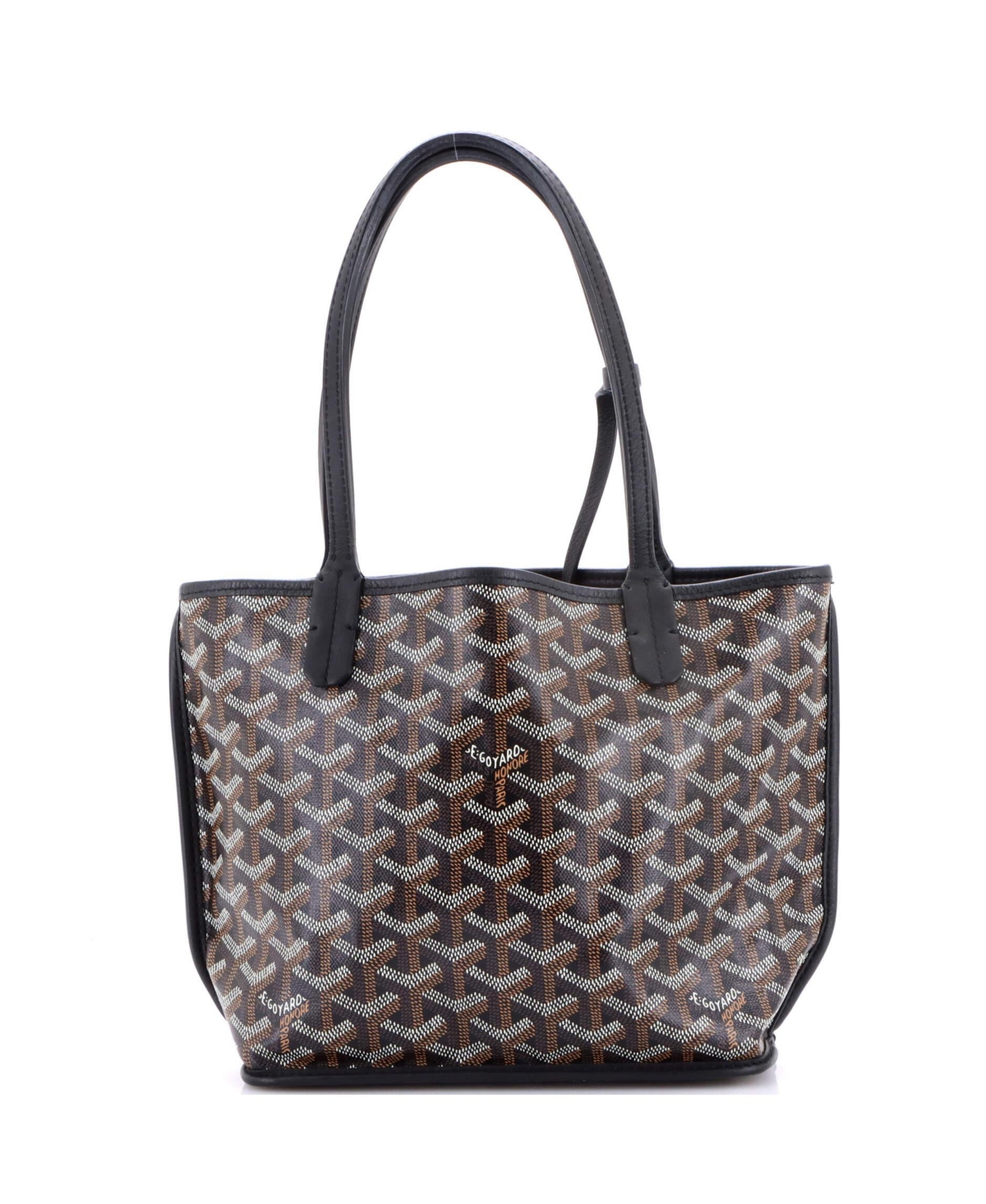 Click here for Pre-Owned Goyard Mini Anjou Reversible Tote Coated... prices