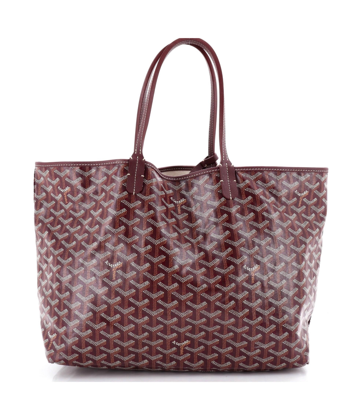 Click here for Pre-Owned Goyard Pm Saint Louis Tote Coated Canvas... prices