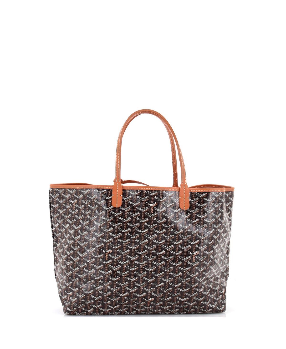 Click here for Pre-Owned Goyard Pm Saint Louis Tote Coated Canvas... prices