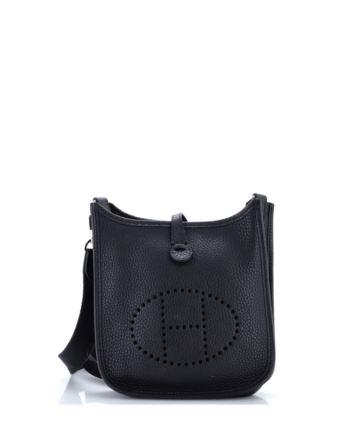 Click here for Pre-Owned HERMES Tpm Evelyne Bag Gen Iii Clemence... prices