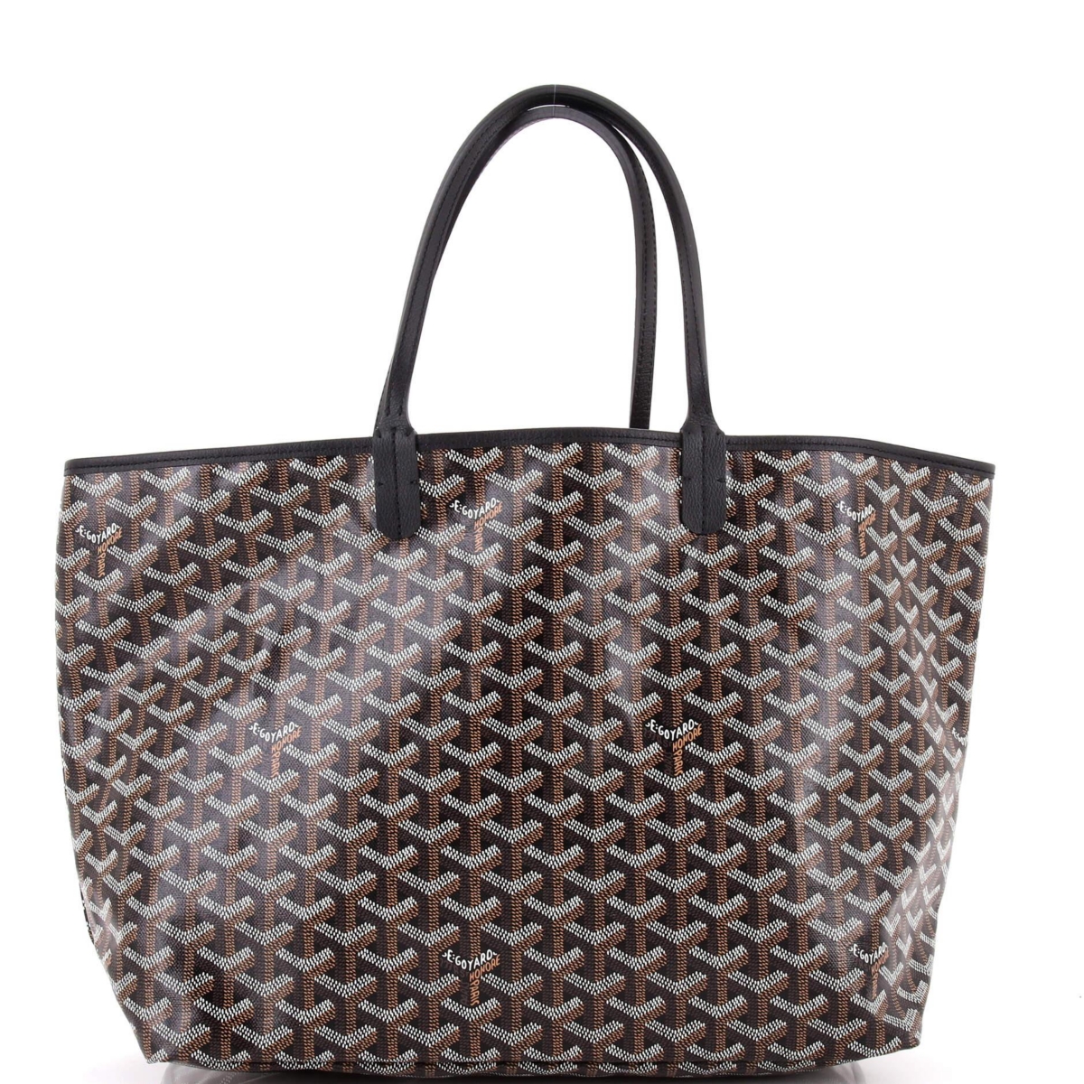 Click here for Pre-Owned Goyard Pm Saint Louis Tote Coated Canvas... prices