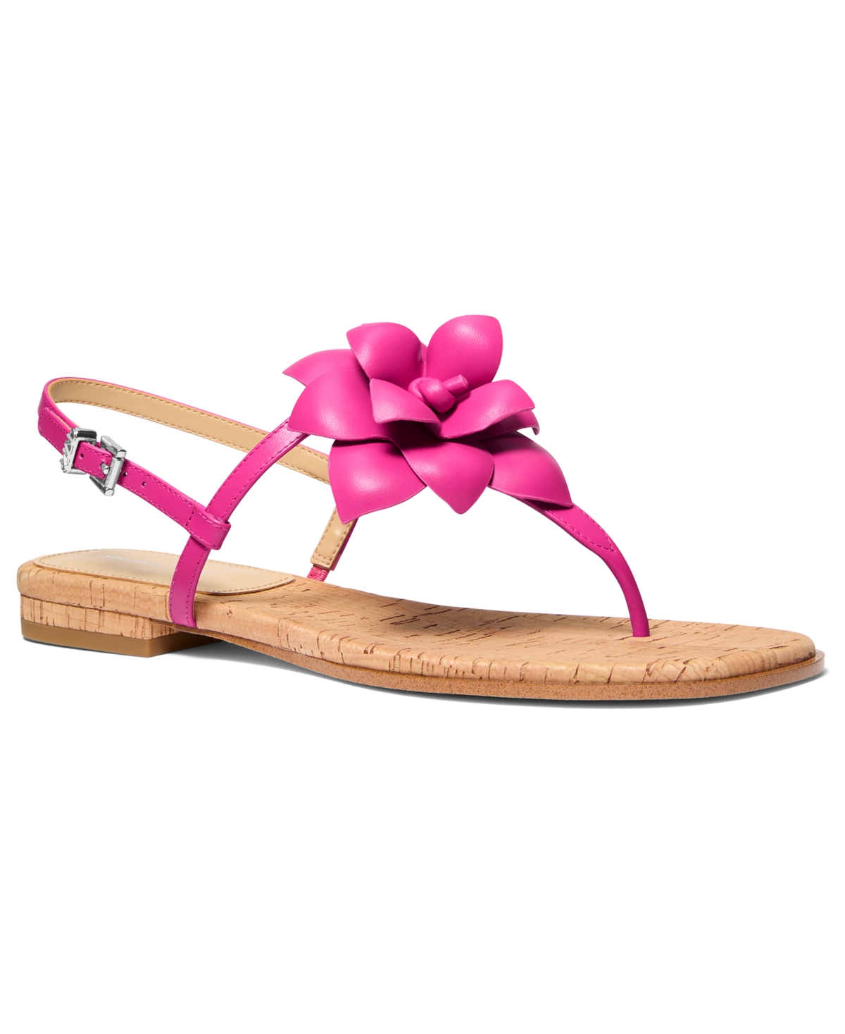 Click here for Michael Kors Womens Jacie Buckle Flat Sandals - Ra... prices