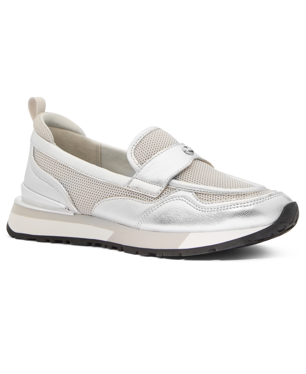 Click here for Michael Kors Womens Nova Slip-On Loafers - Silver prices