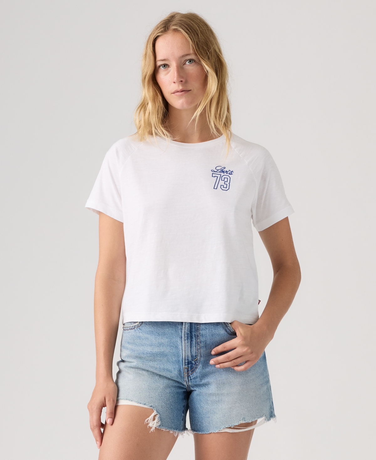 Click here for Levis Womens Game Day Graphic T-Shirt - Levis Embr... prices